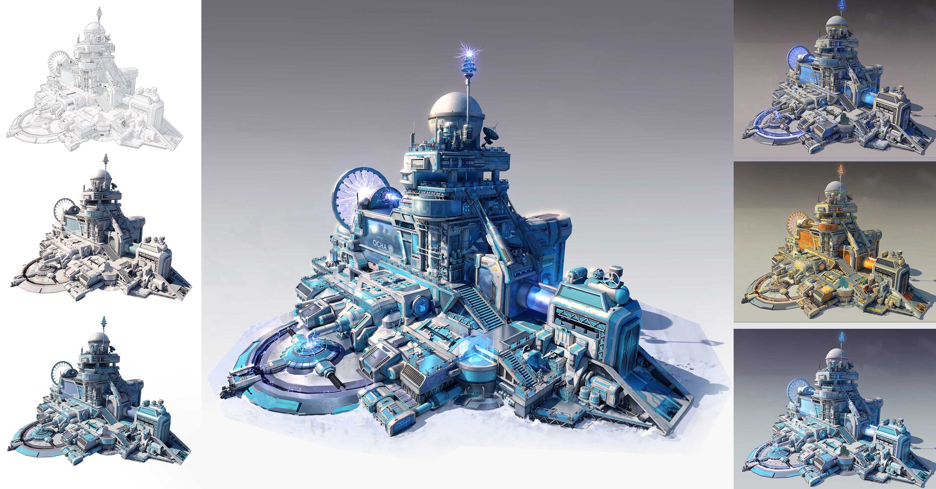 ArtStation - Tesla factory