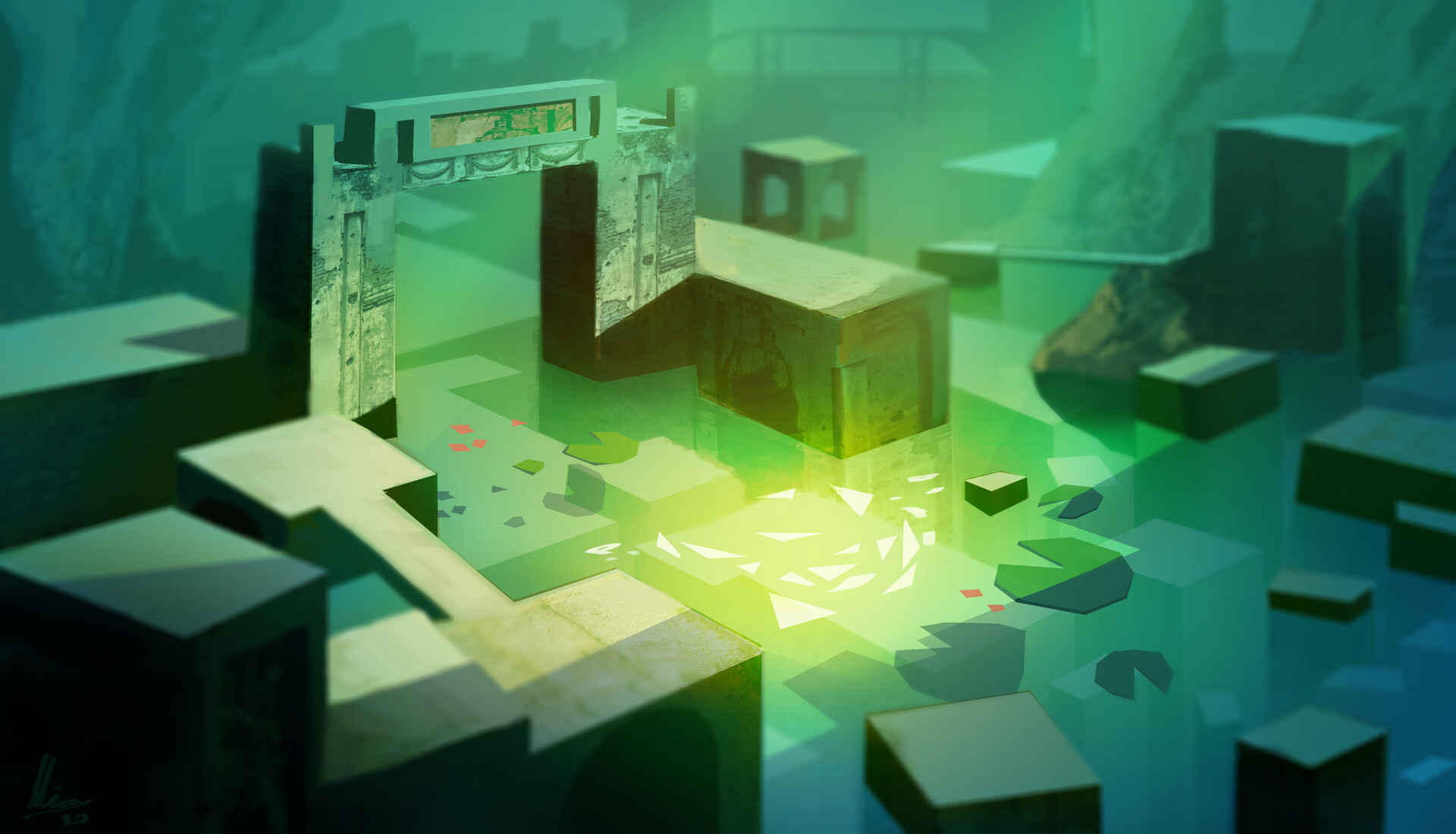 ArtStation - Hidden Ruins