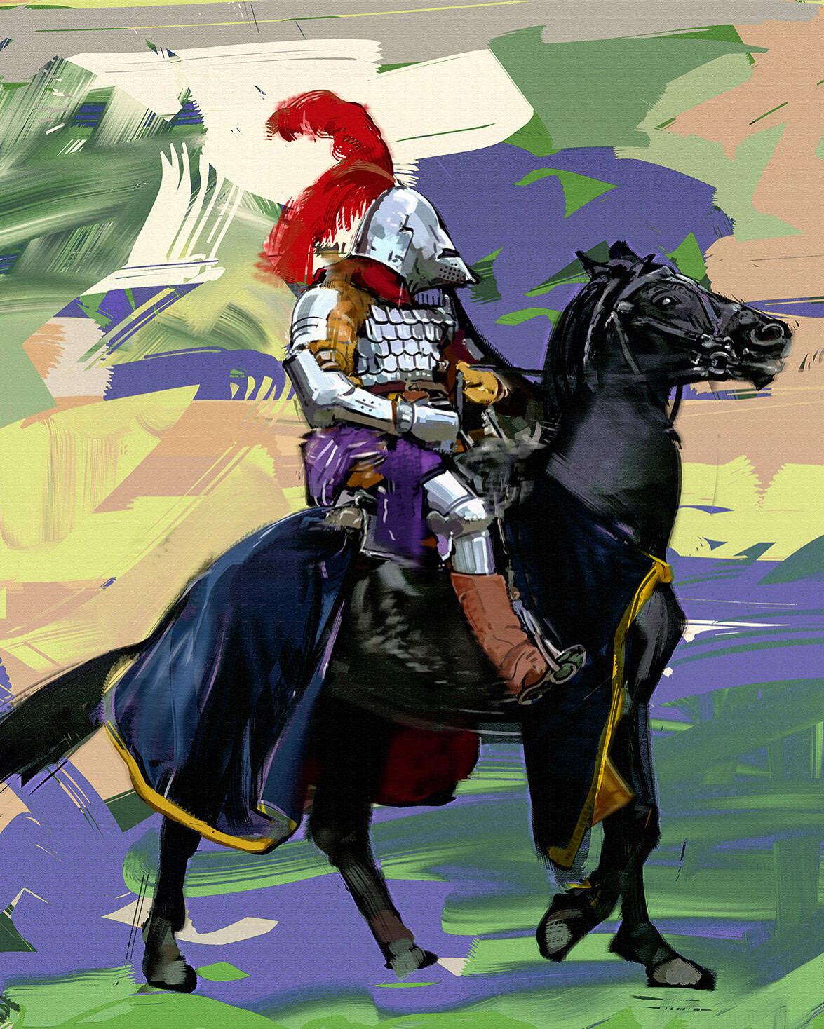 ArtStation - Knight study