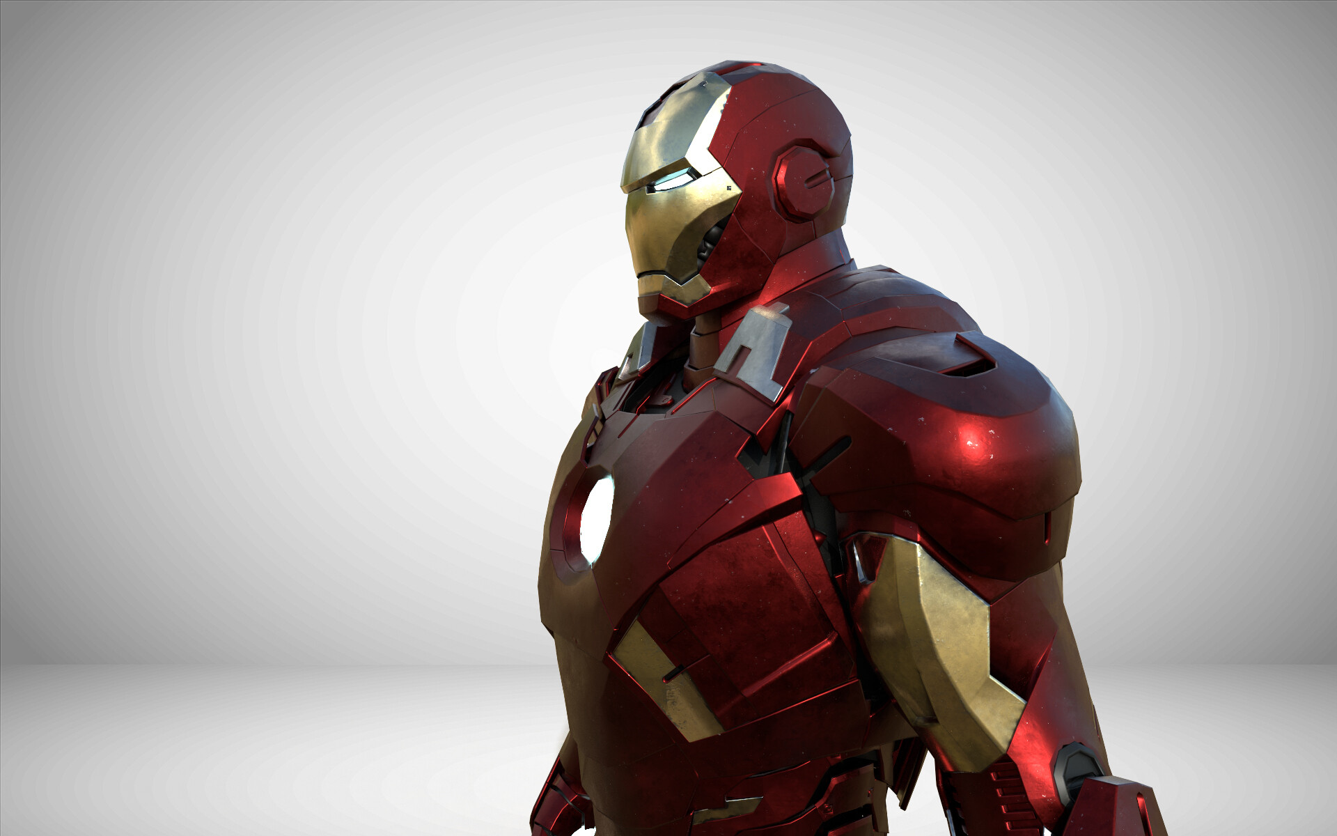 how to draw iron man mark 7