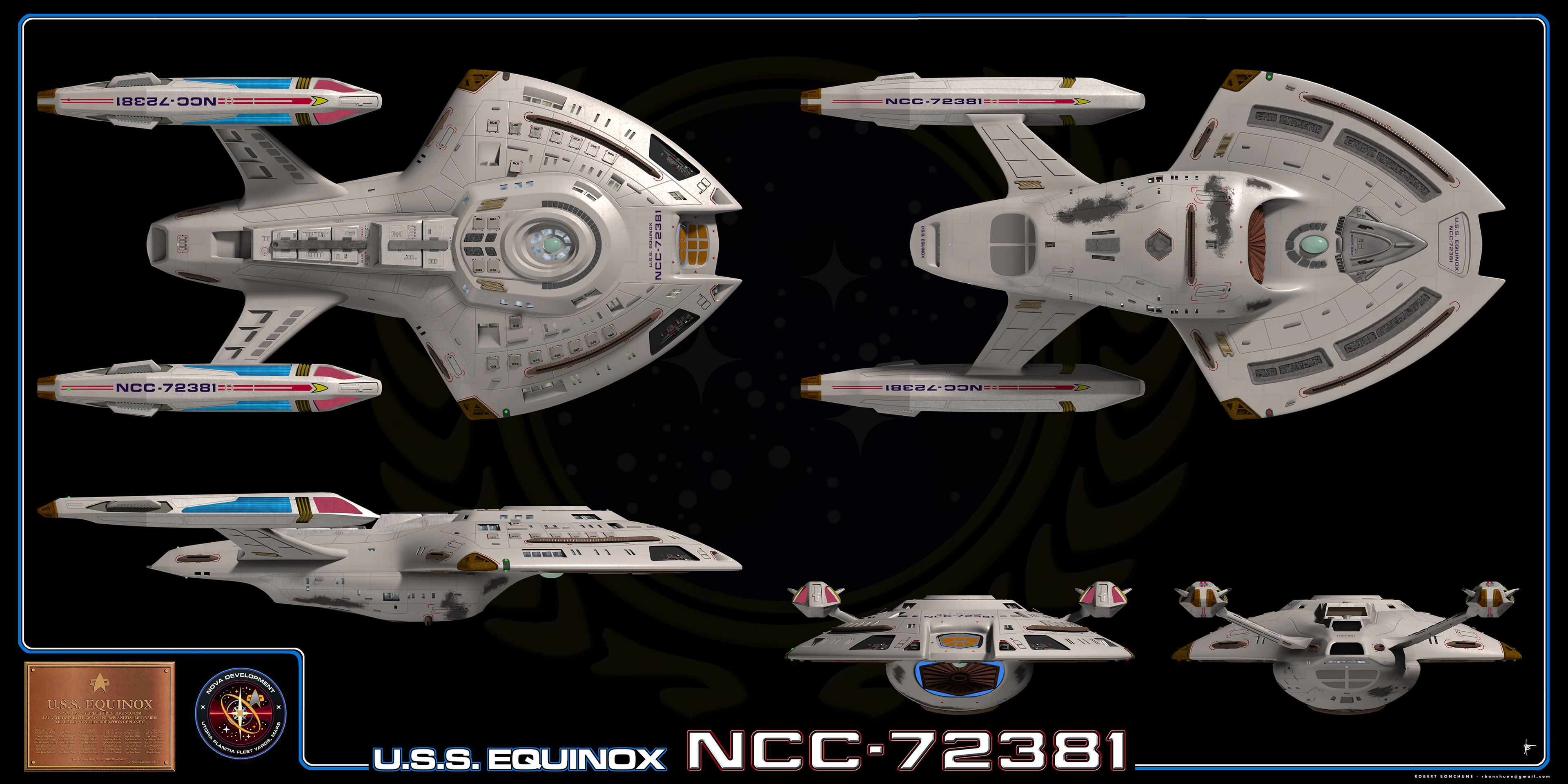 Robert Bonchune - U.S.S. Equinox - Star Trek: Voyager