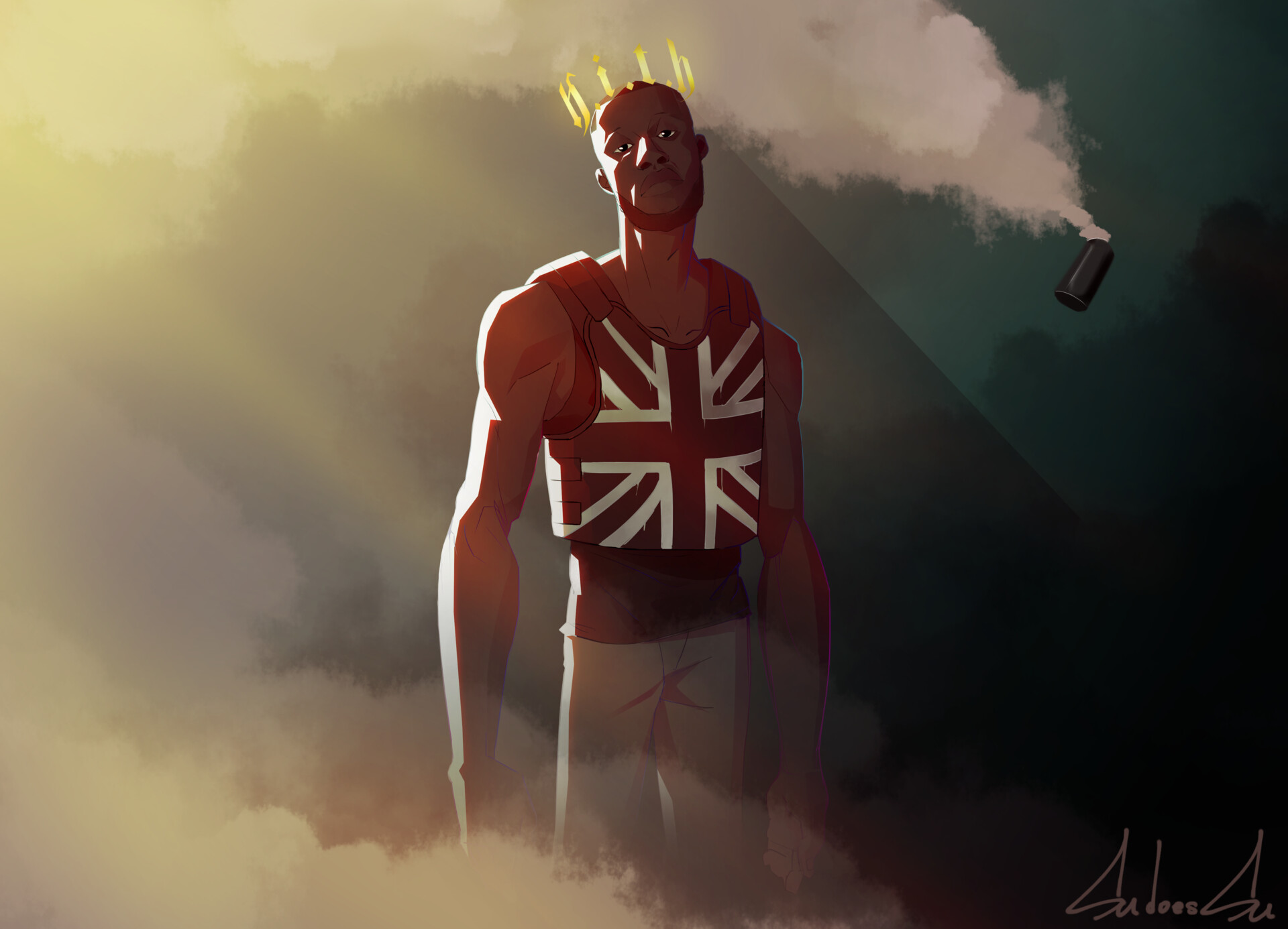 ArtStation - Stormzy Illustration