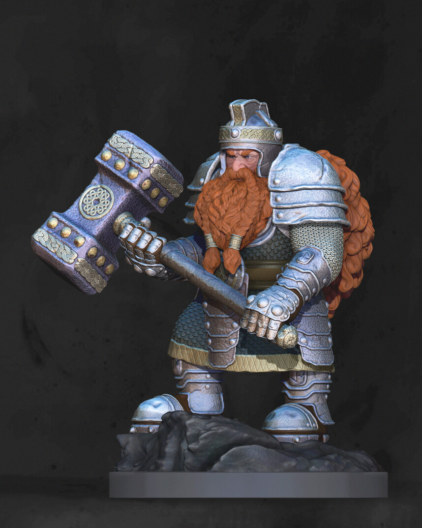 Garius Dimalibot - Infantry Dwarf