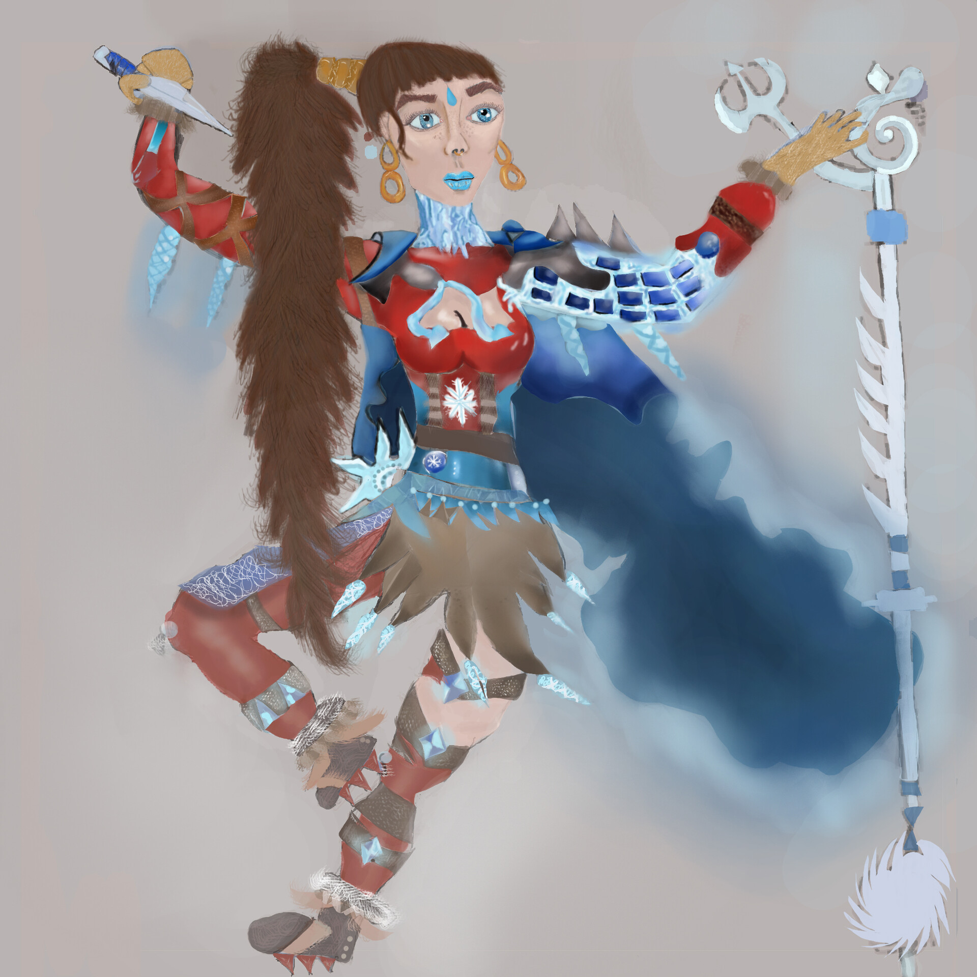 ArtStation - "Ice warrior"