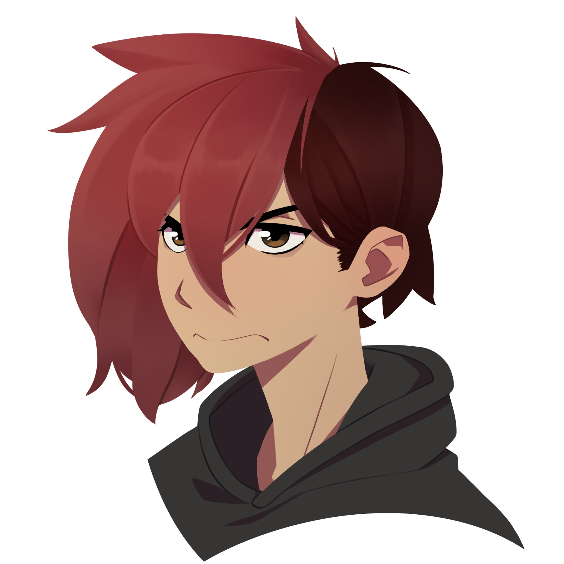 ArtStation - Hennie lineless sticker concept design