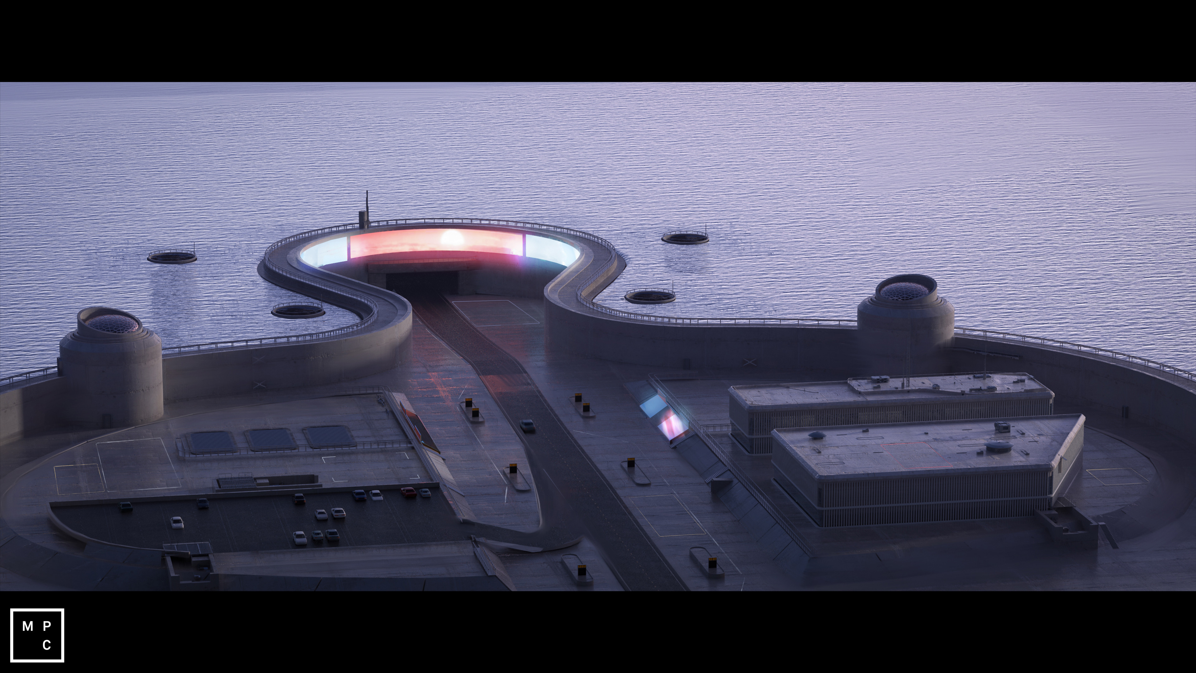 Charles E J Downman - Lexus - Water Tunnel Concept Design. MPC London