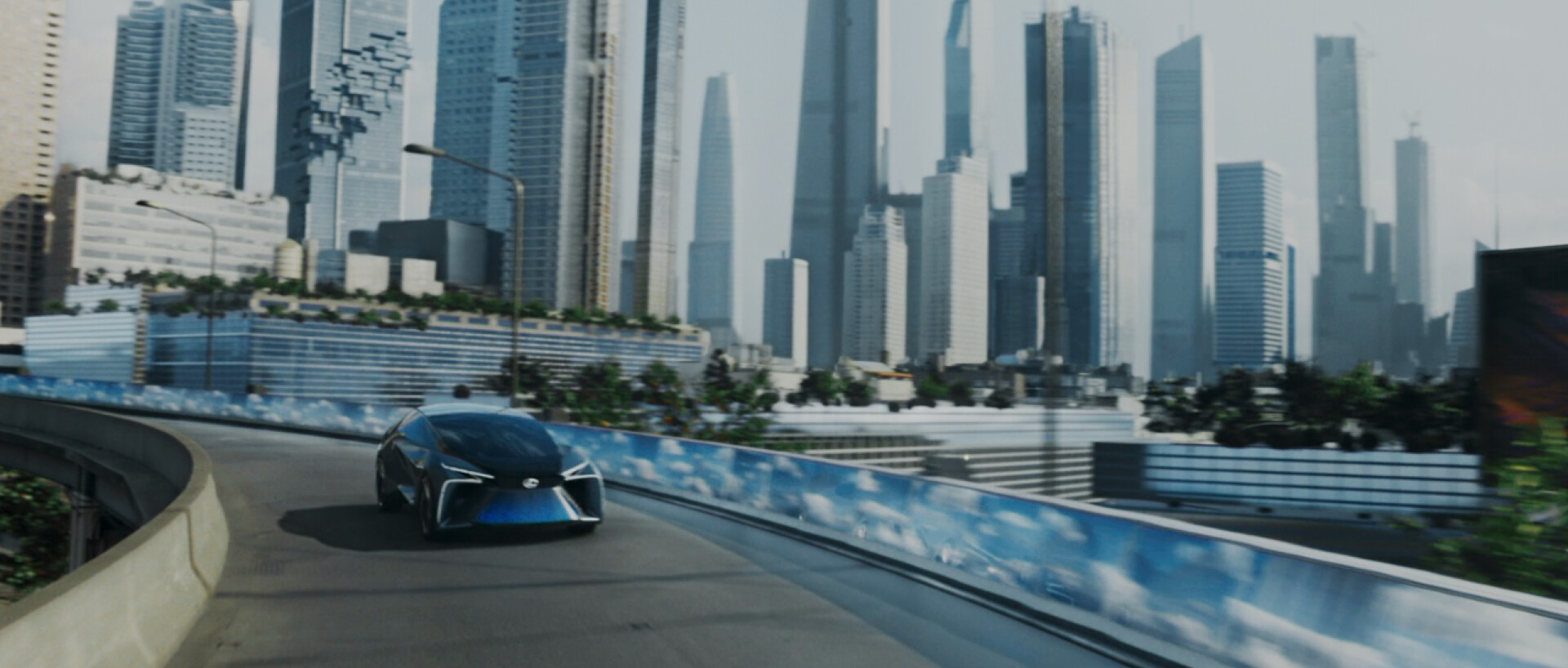 Charles E J Downman - City of the Future. Lexus Spot 2020, MPC London