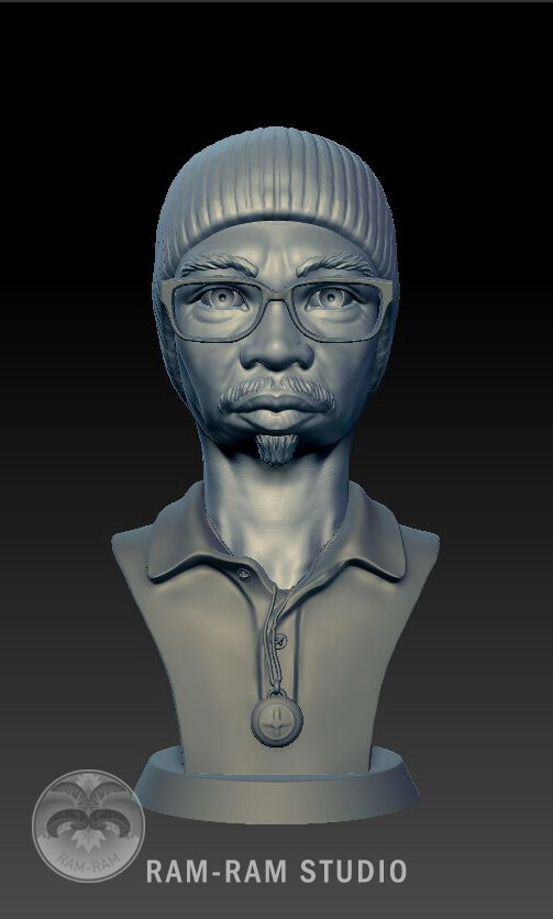 ArtStation - Ed Caluag 3D bust