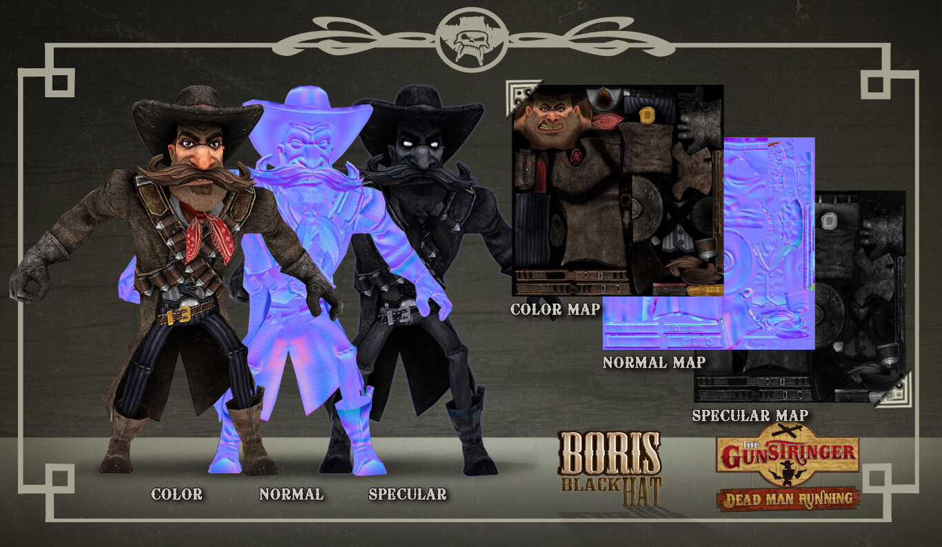 the gunstringer coloring pages