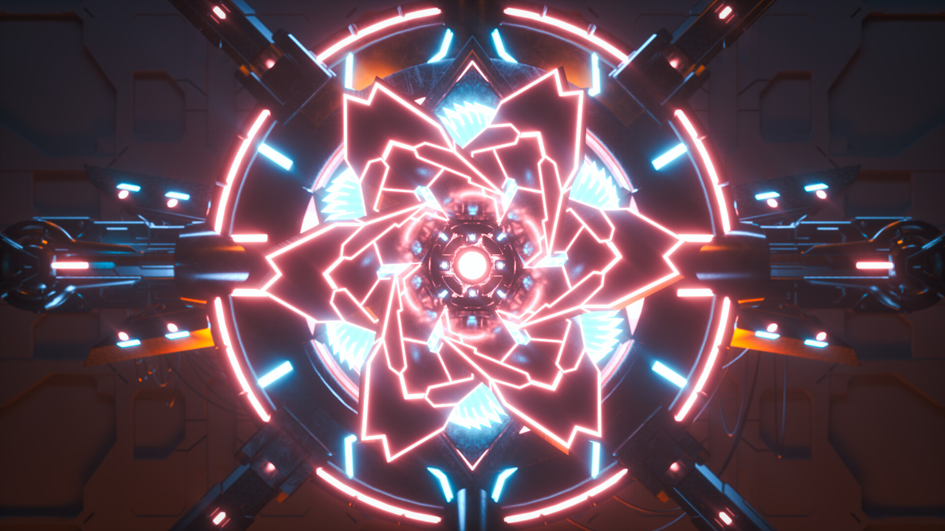 ArtStation - Mech Flower