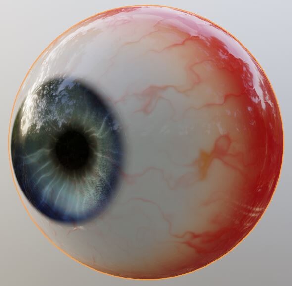 ArtStation - 3D Eye Model