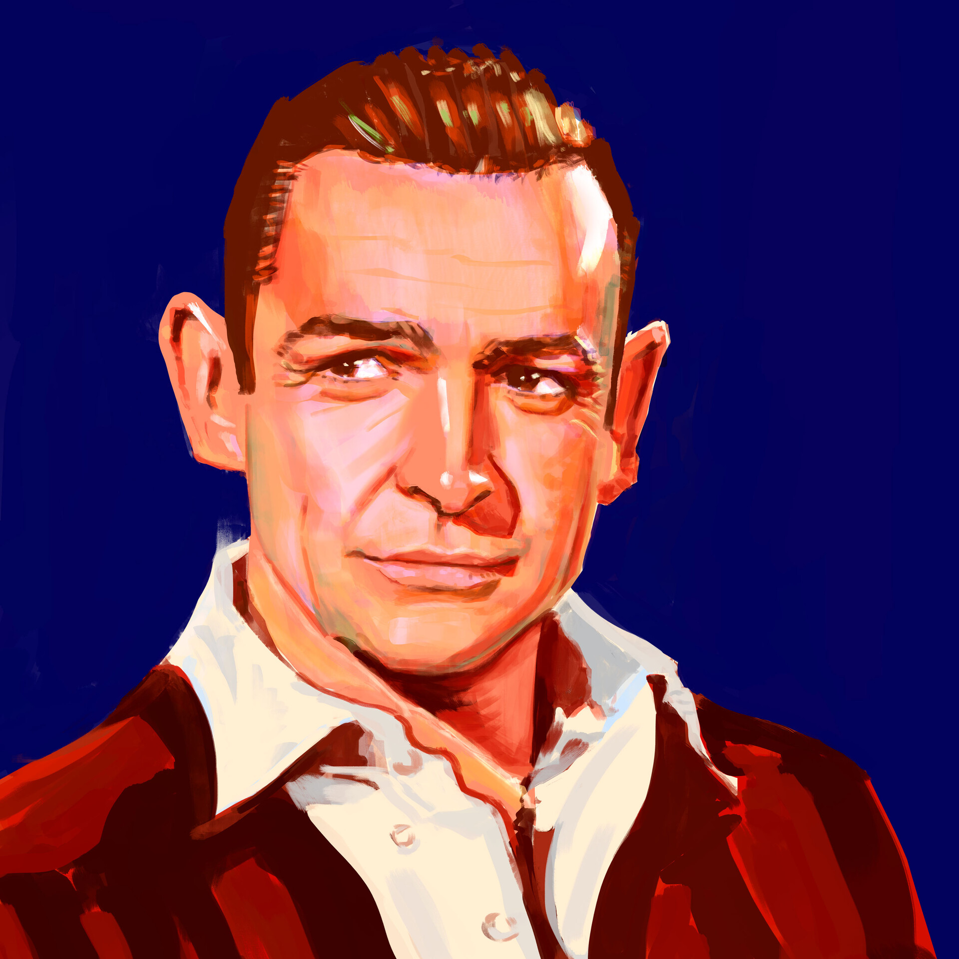 ArtStation - Sean Connery Fanart