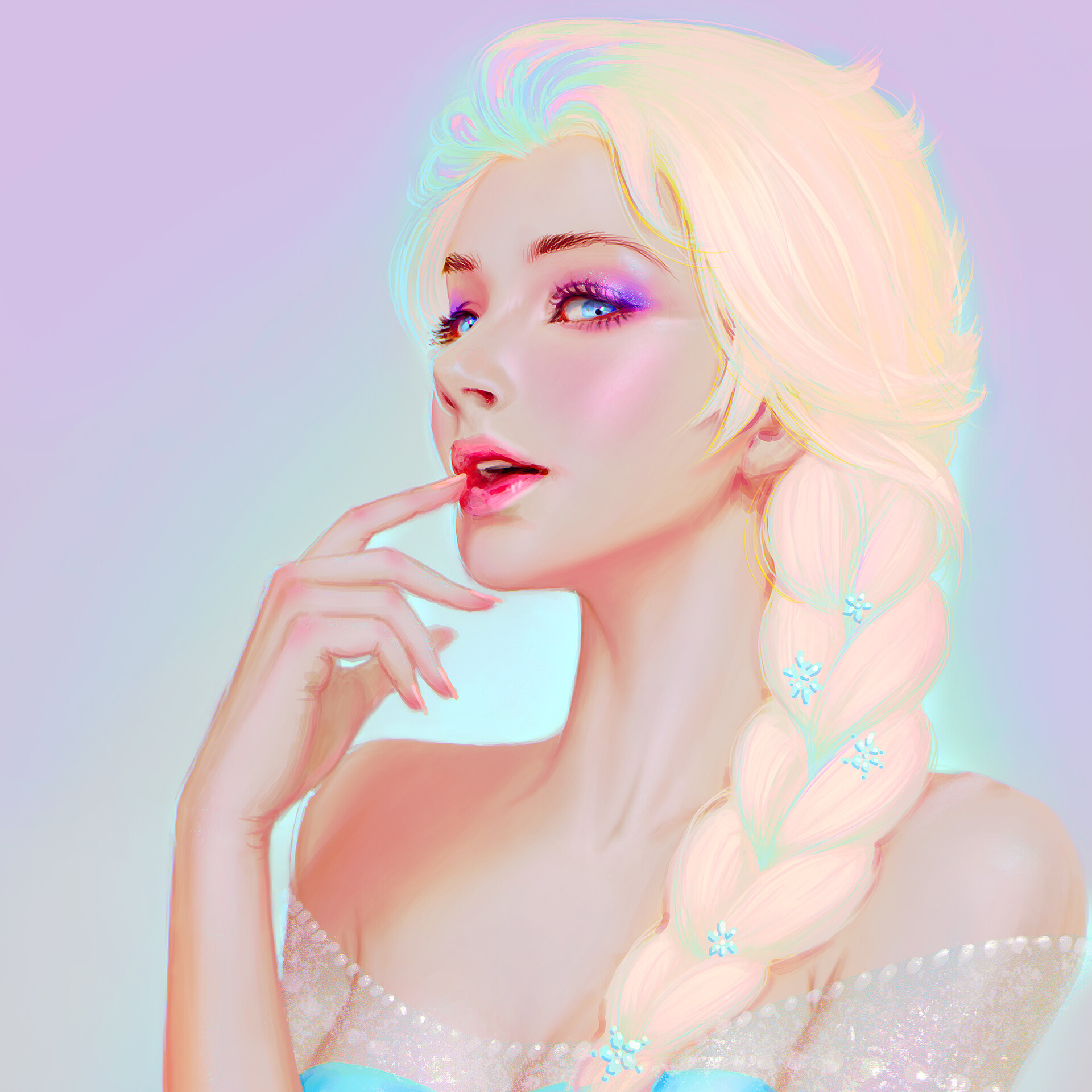ArtStation - Elsa.. (study)