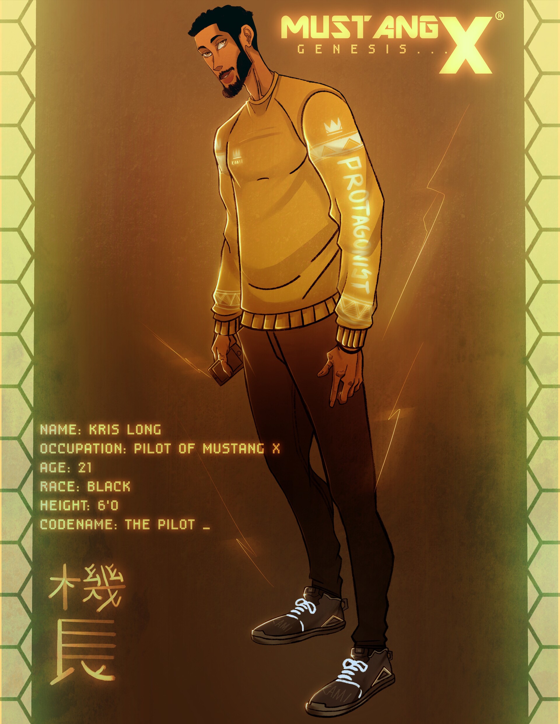 ArtStation - Protagonists for Mustang X