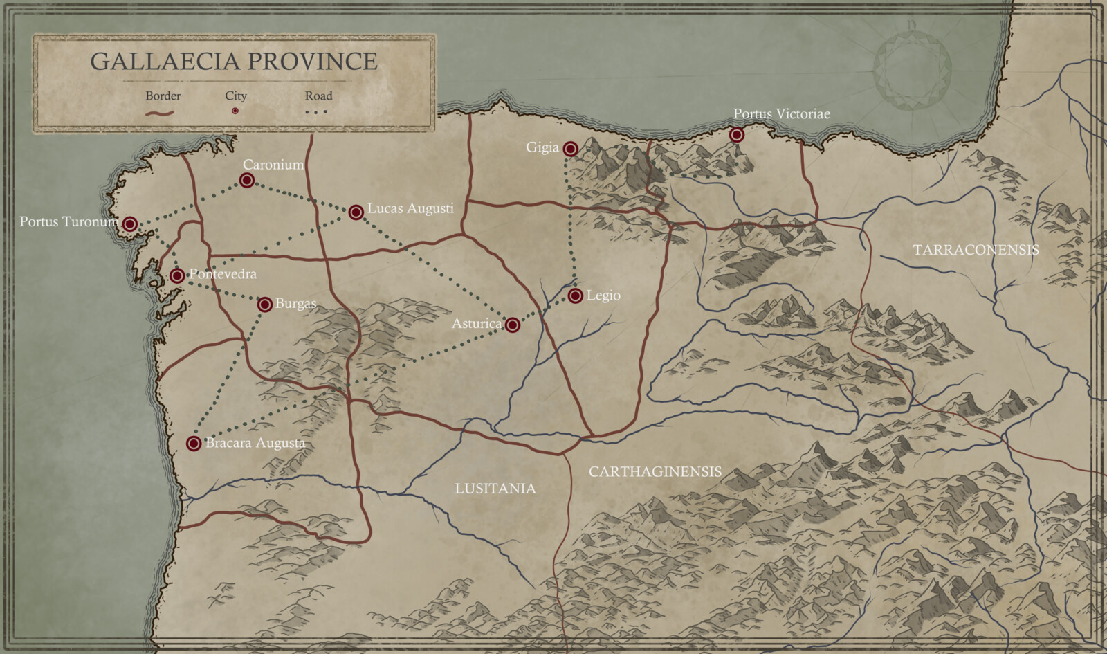 Dariusz Konrad - Map made for indie game, Rise of the Foederati
