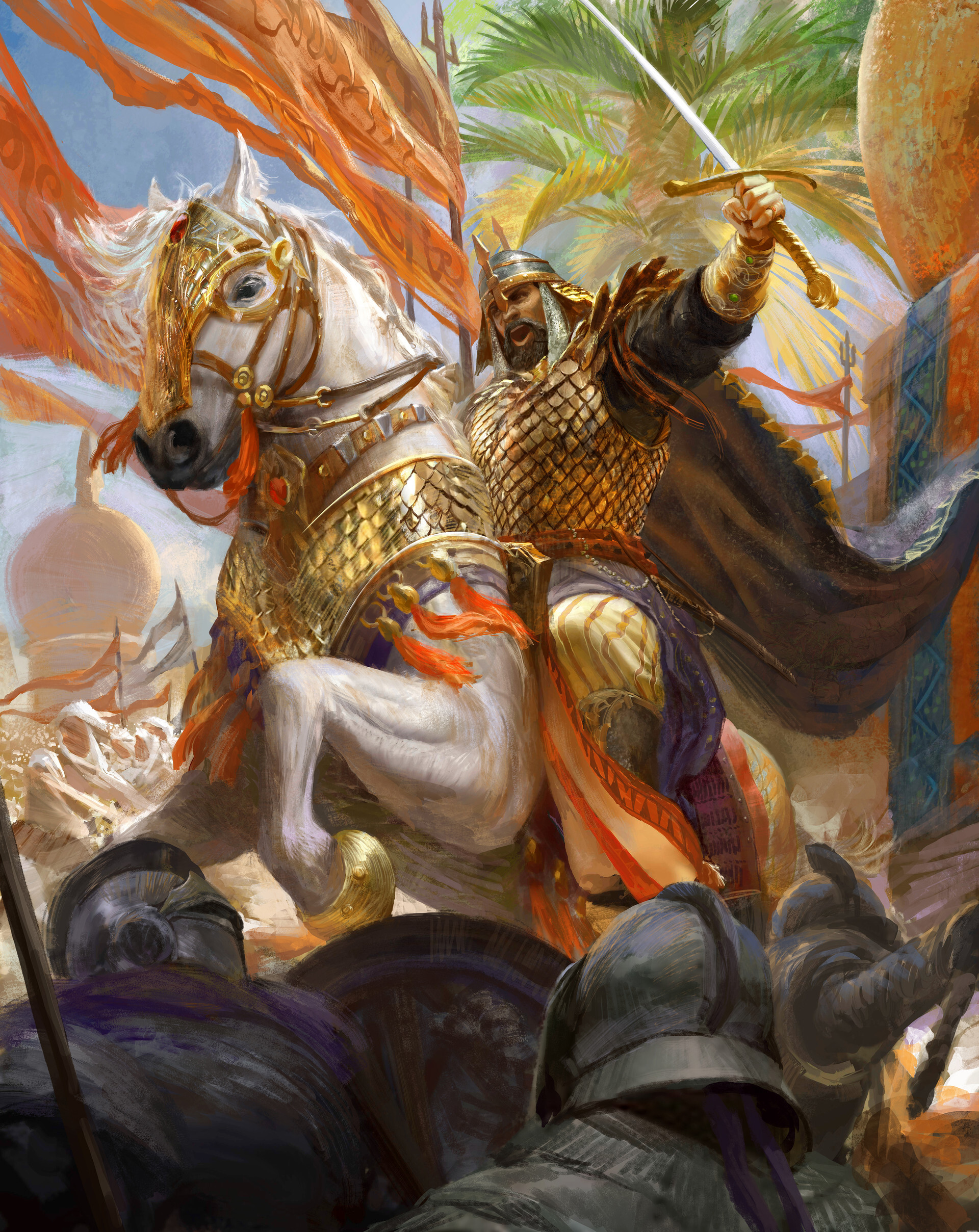 ArtStation - Arab kings