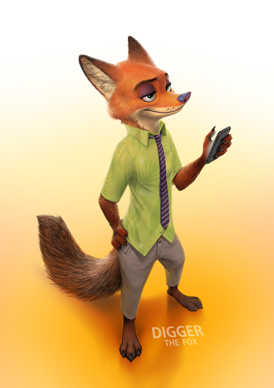 ArtStation - Nick Wilde