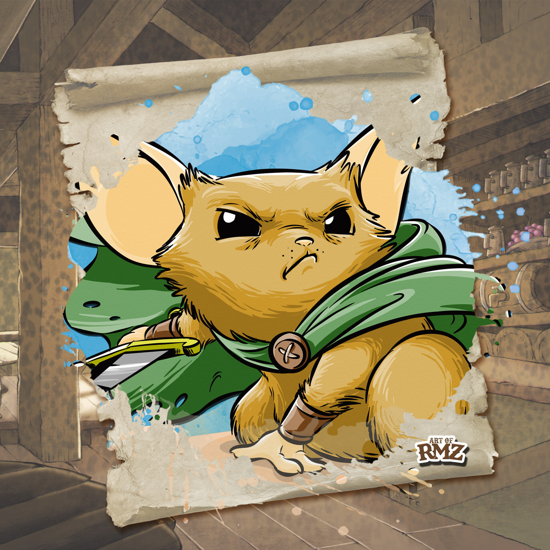 ArtStation - Mouse Guardian by RMZ