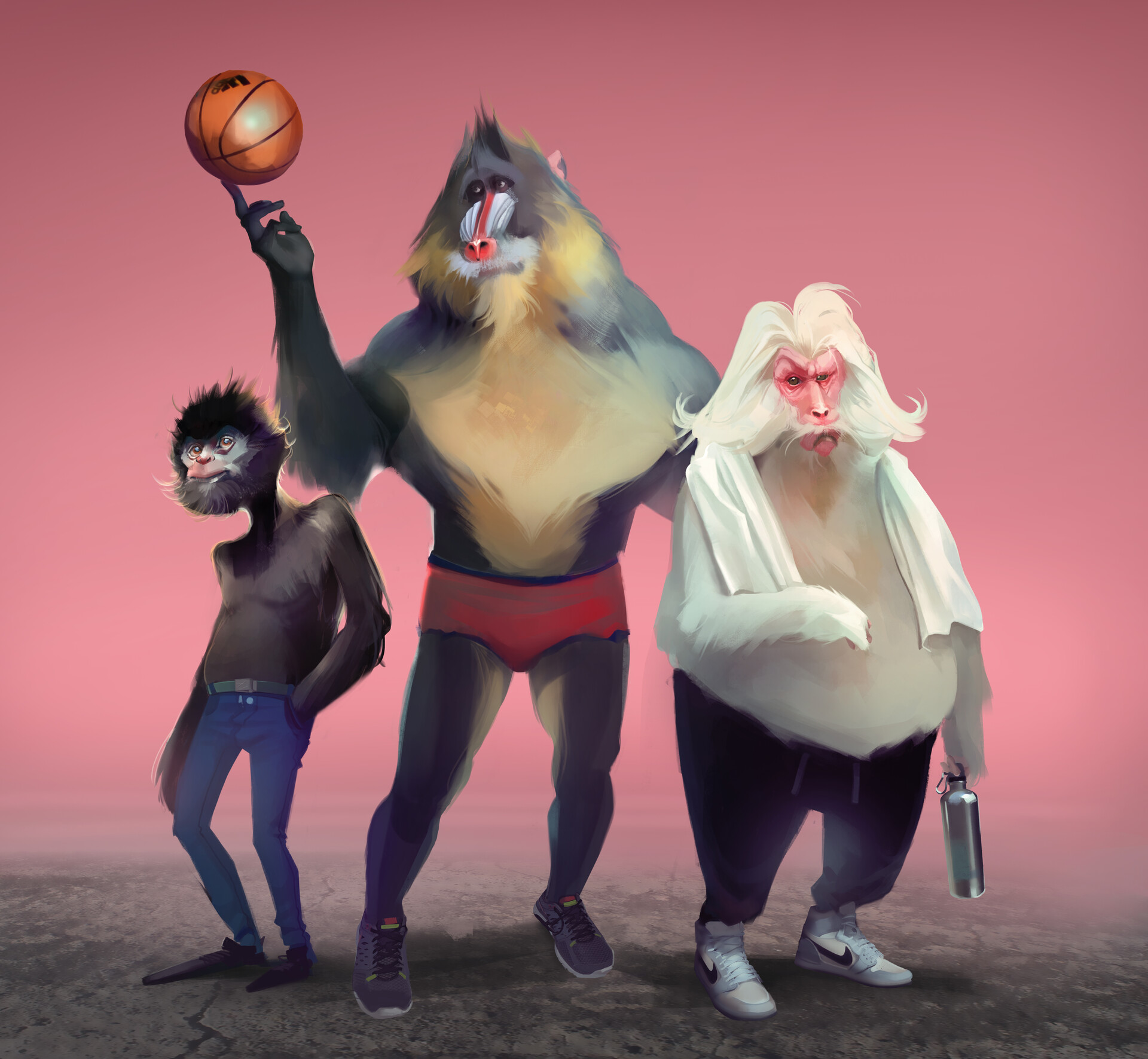 ArtStation - the clique