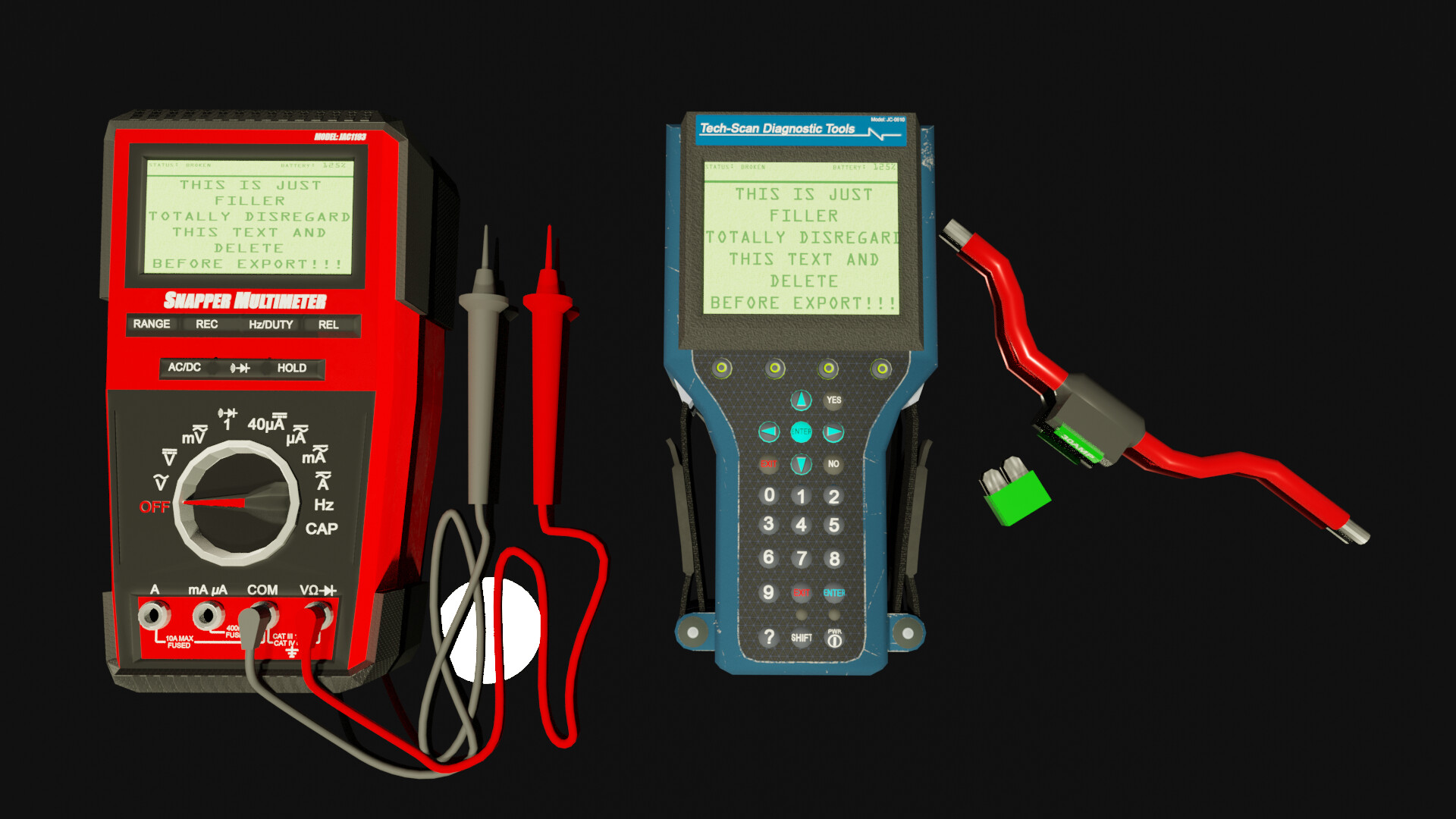 ArtStation - Automotive Diagnostics Tools