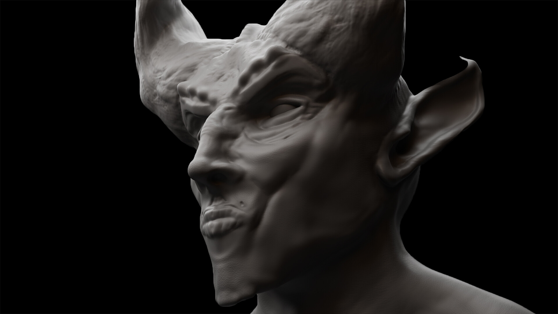 ArtStation - Demon Sculpt
