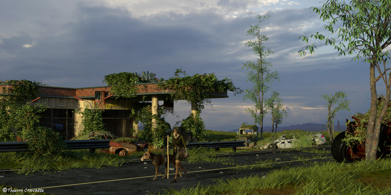 ArtStation - Where their steps will lead them ...