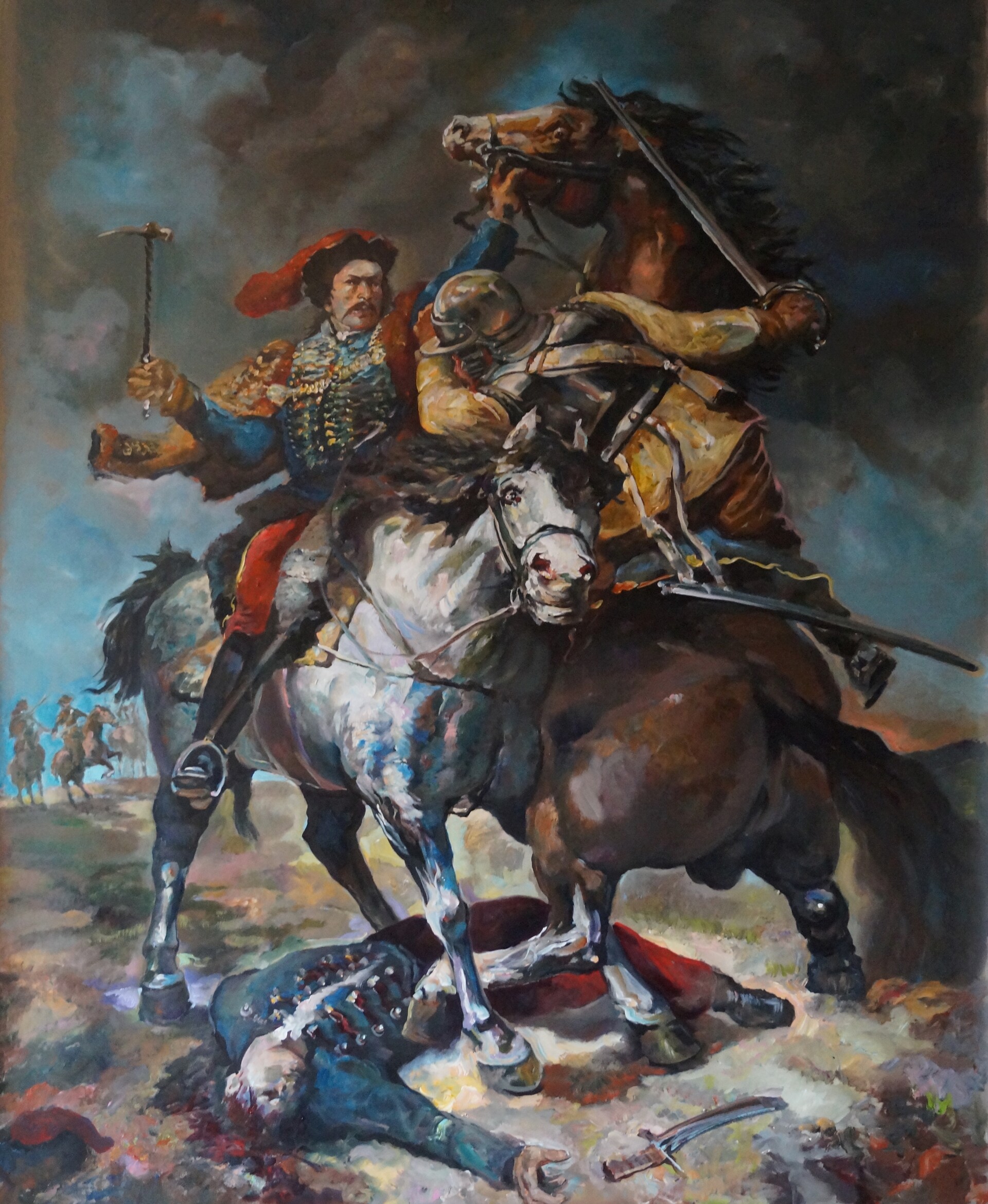 ArtStation - Kuruc versus austrian cavalryman 1703