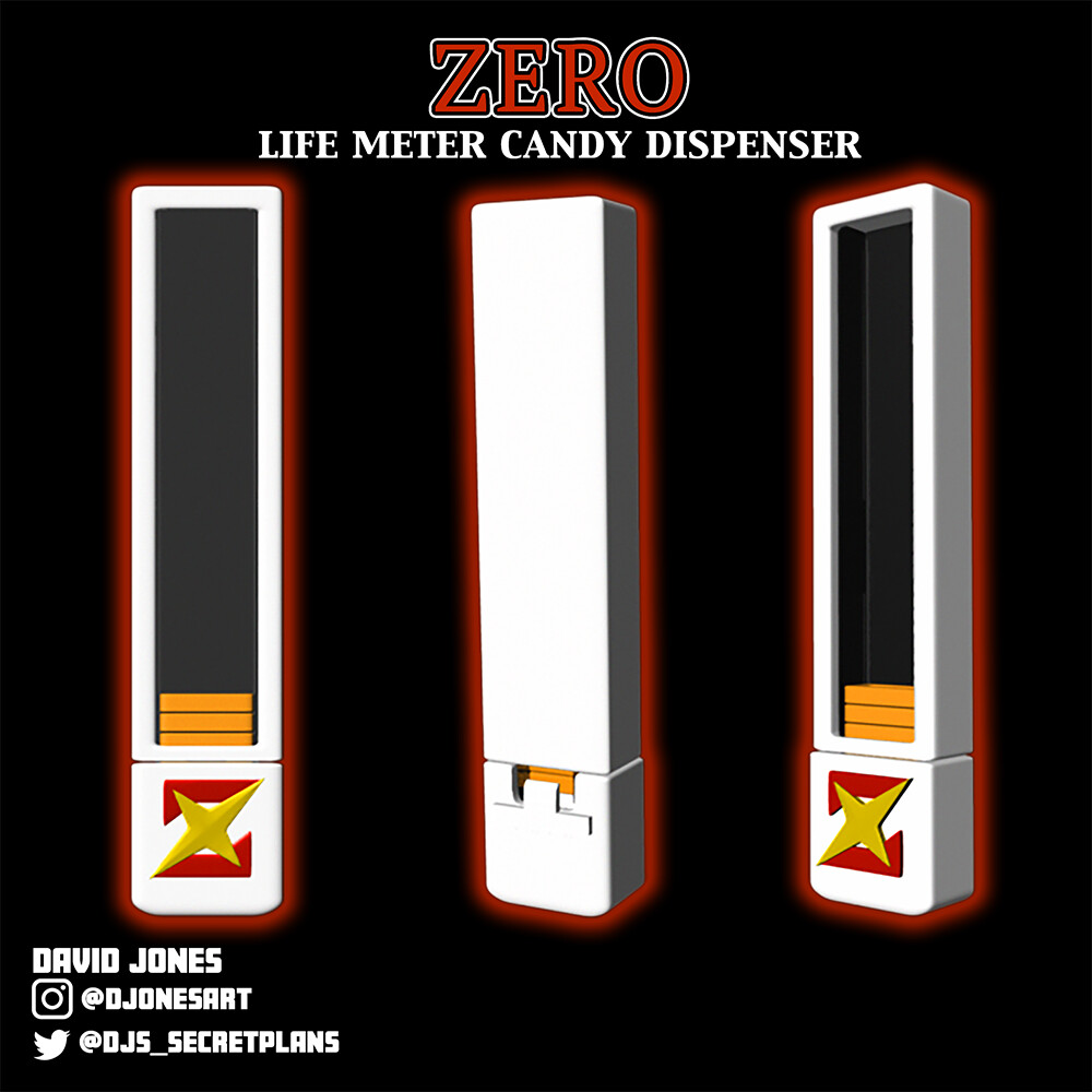 ArtStation - Zero Life Meter Candy Dispenser