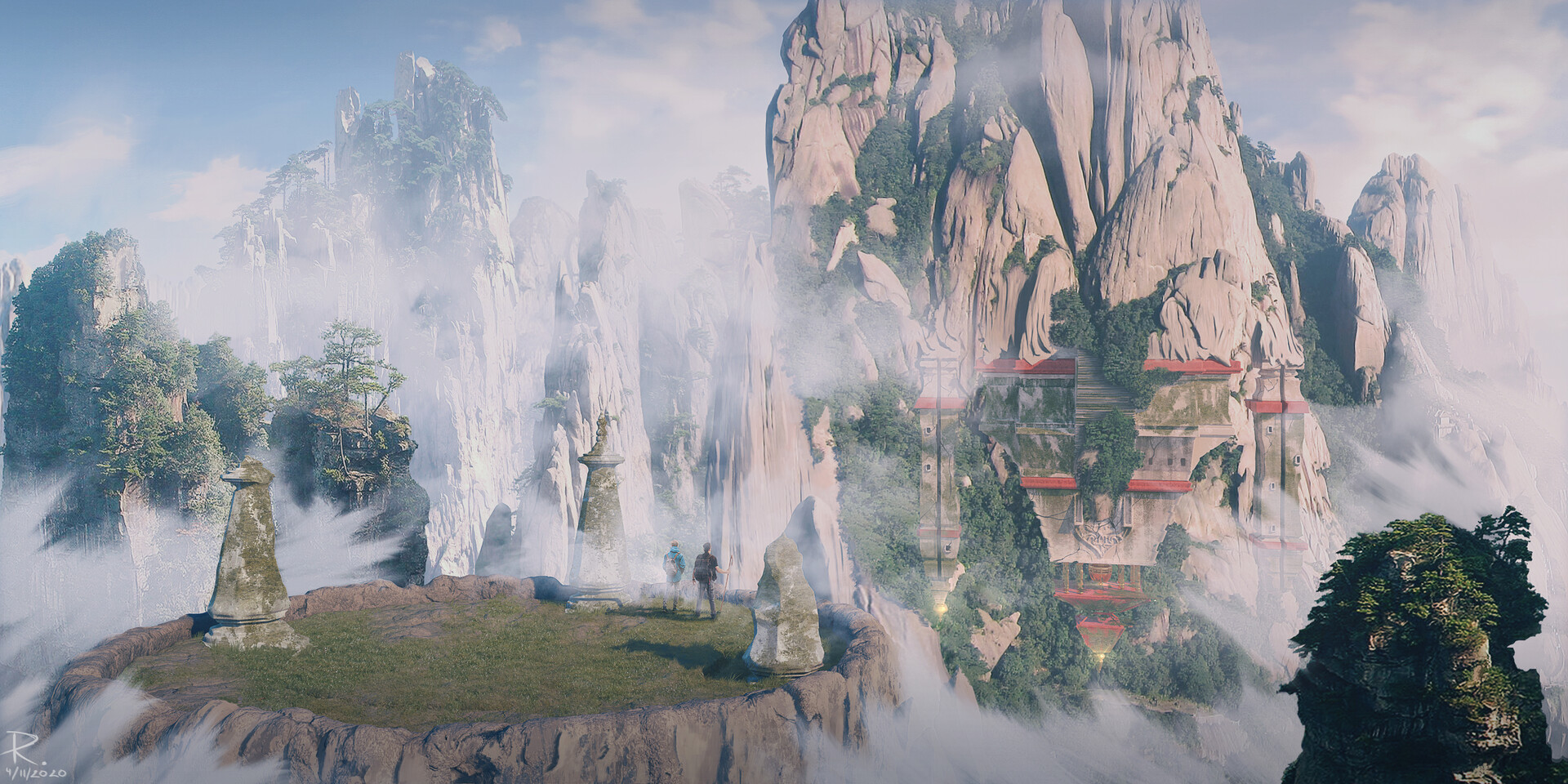 ArtStation - Inverted Temple