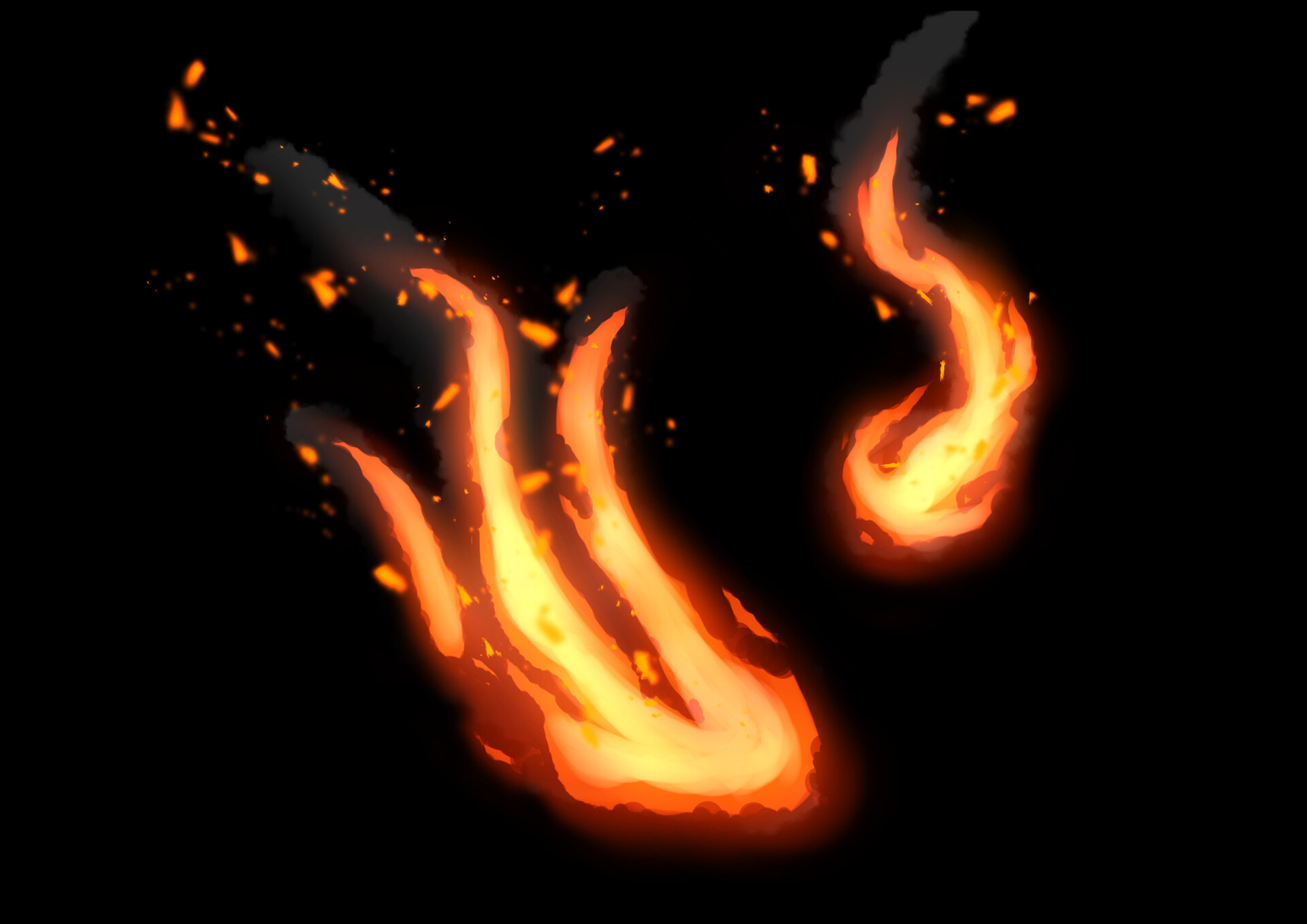 ArtStation - Fire effect