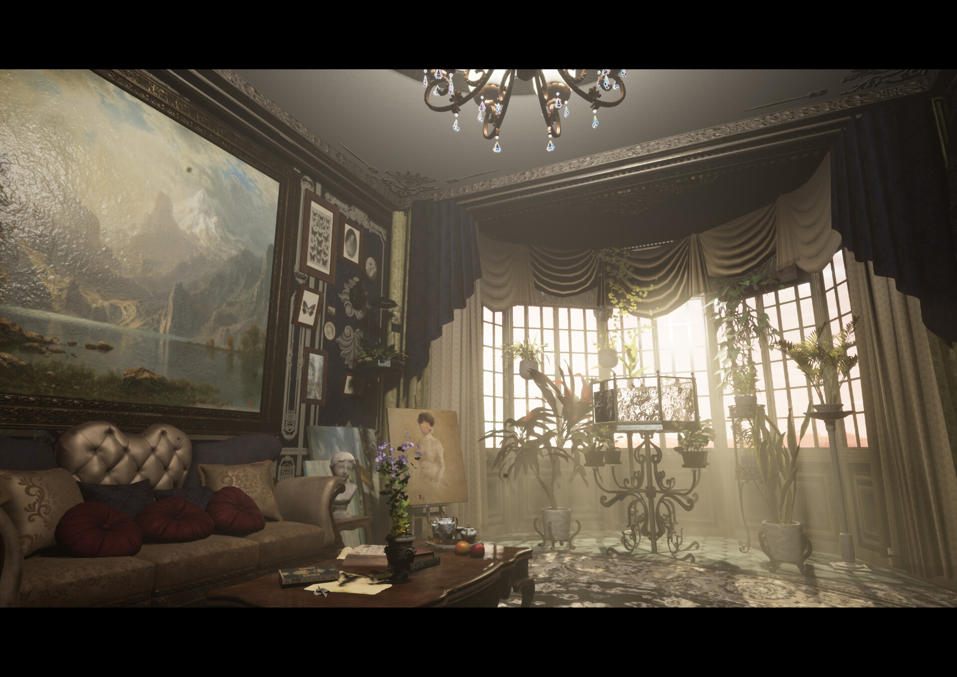 S.E - UE4 victorian game environment