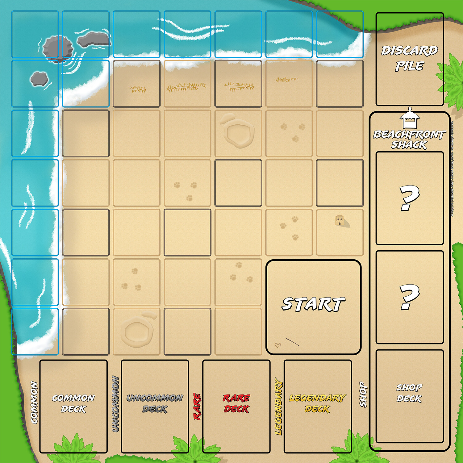 ArtStation - Scruffy's Treasure Hunt: Game Board