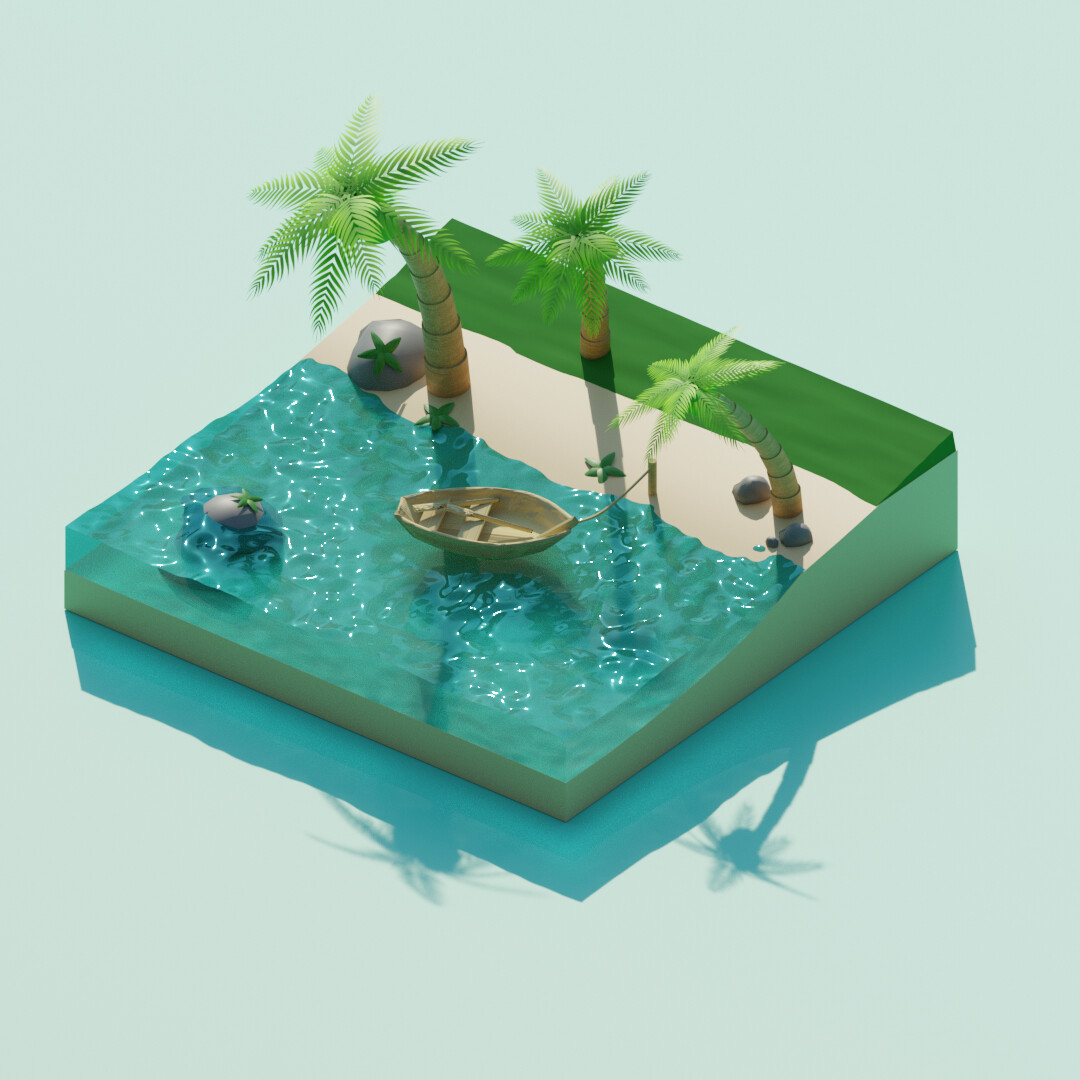 ArtStation - Dream Island