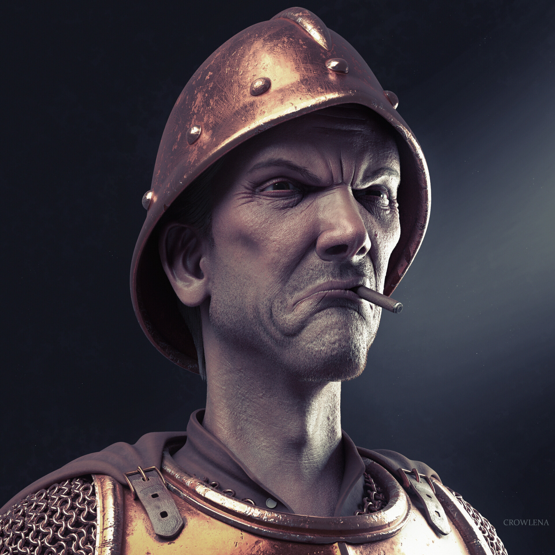 ArtStation - Sam Vimes Ankh-Morpork City Watch