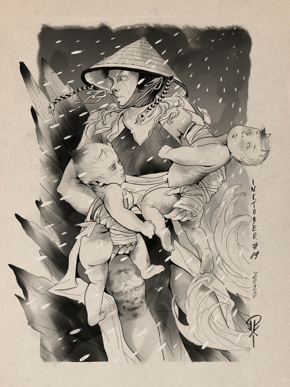 ArtStation - #19 INKTOBER20