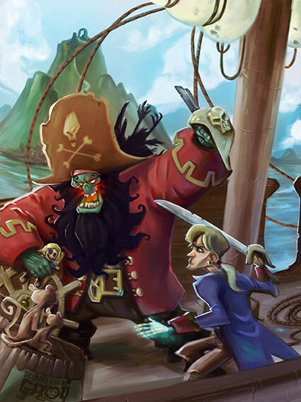 ArtStation - Monkey Island