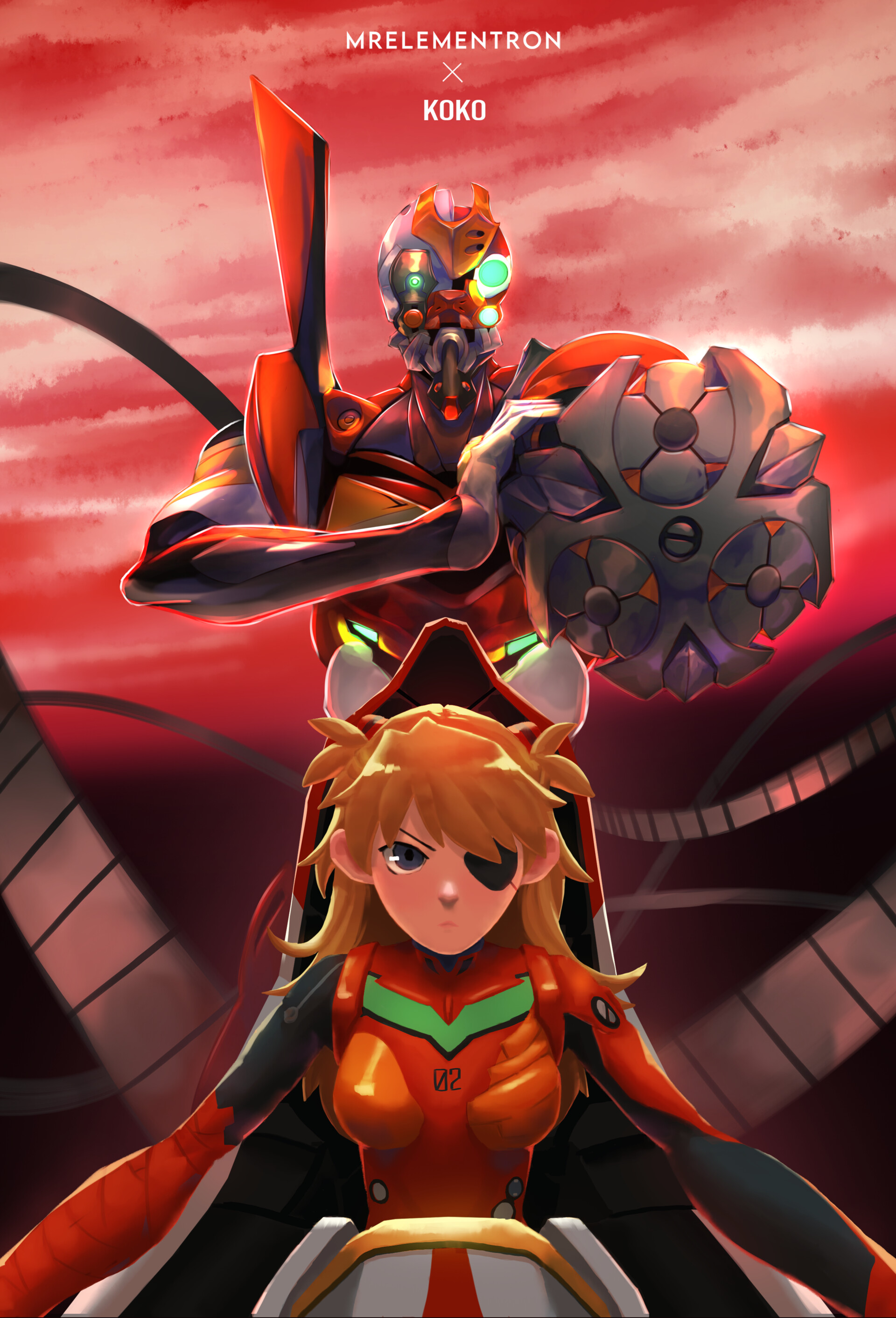 ArtStation - Asuka Shikinami Langley (Collab)