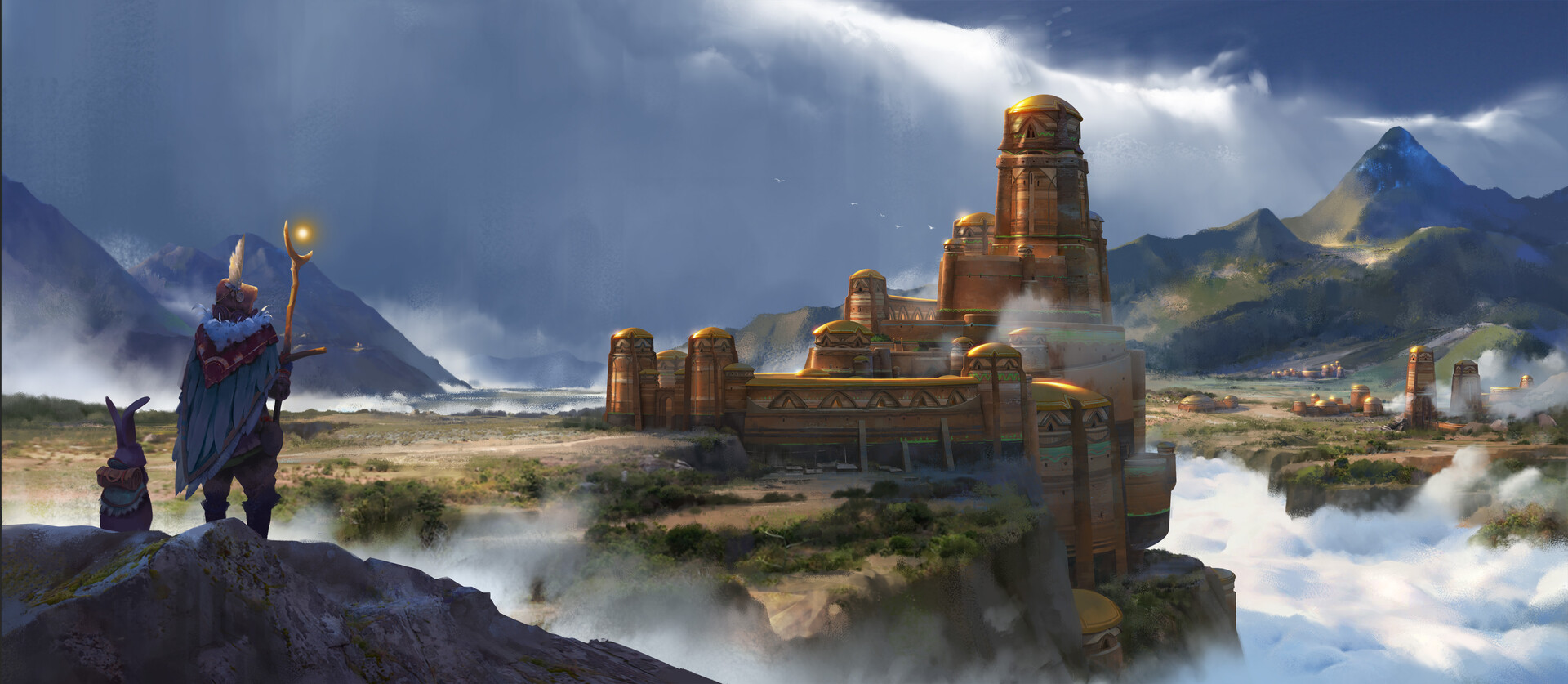 ArtStation - cloud castle