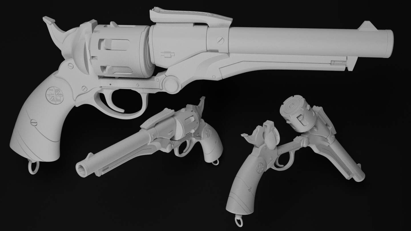 ArtStation - Trust Legendary hand cannon from Destiny