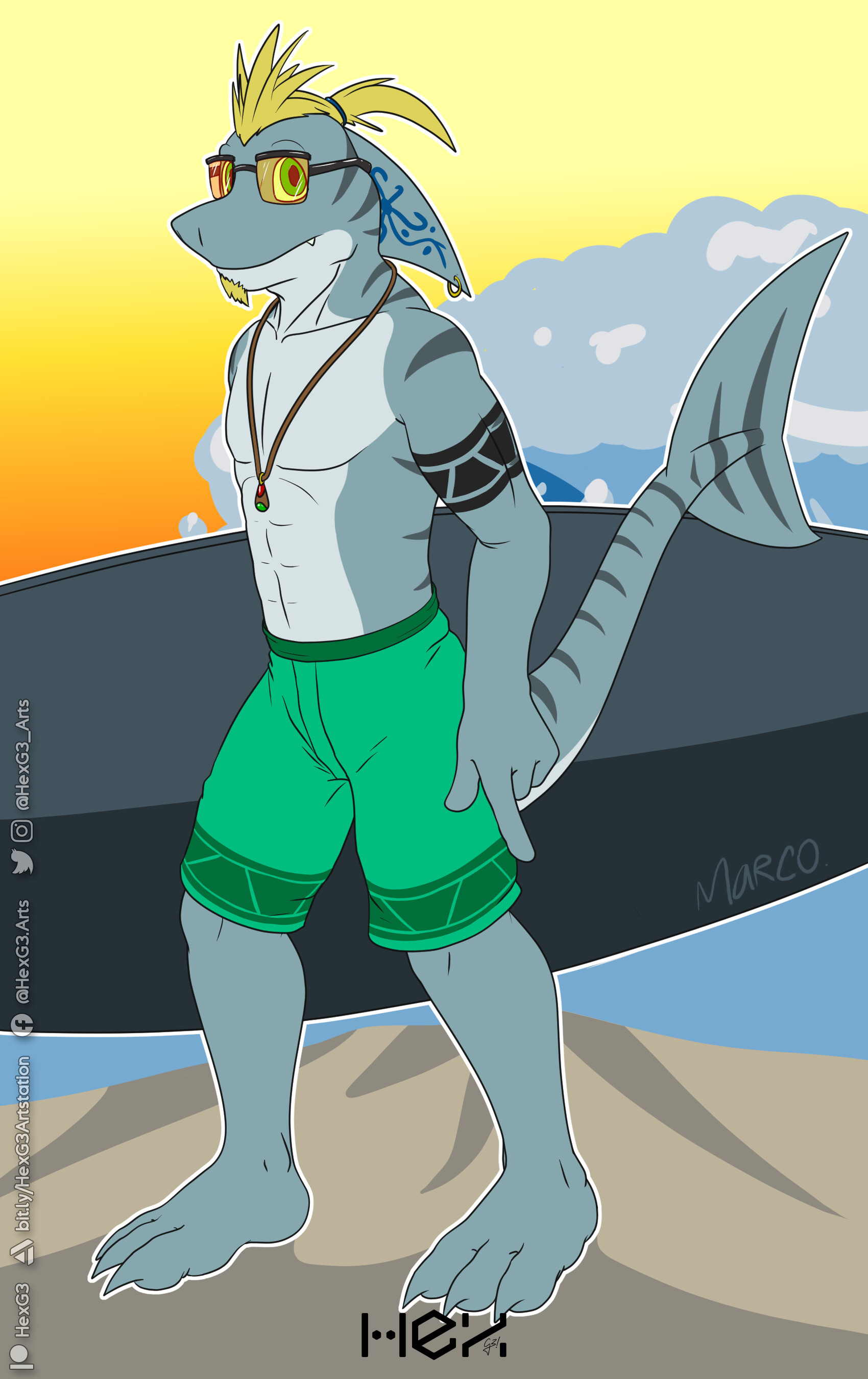 ArtStation - Marco the shark | RequHex
