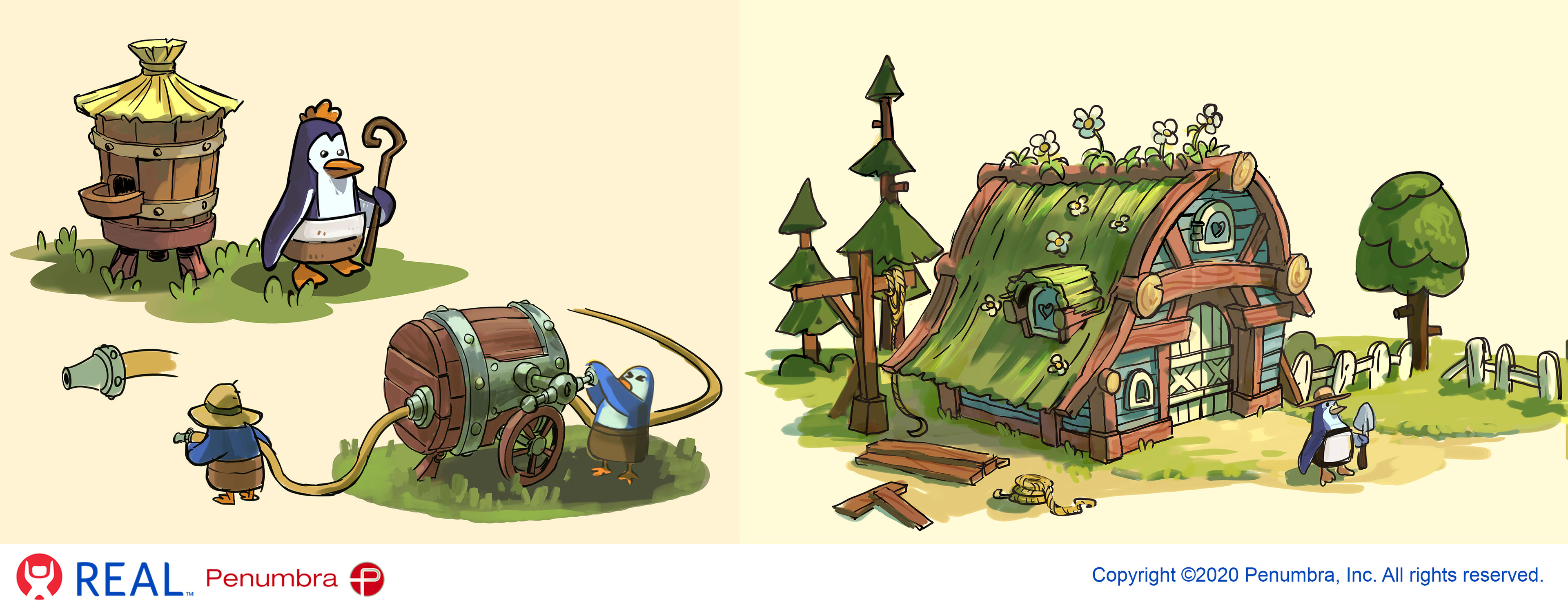 David Le Merrer - REAL system VR concepts art