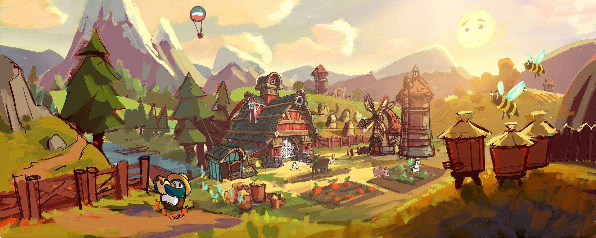 David Le Merrer - REAL system VR concepts art