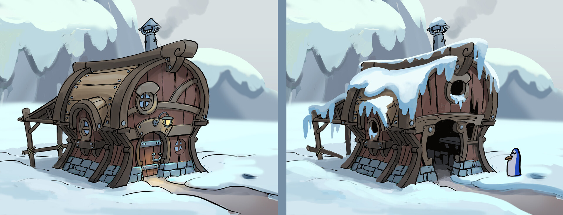 David Le Merrer - REAL system VR concepts art