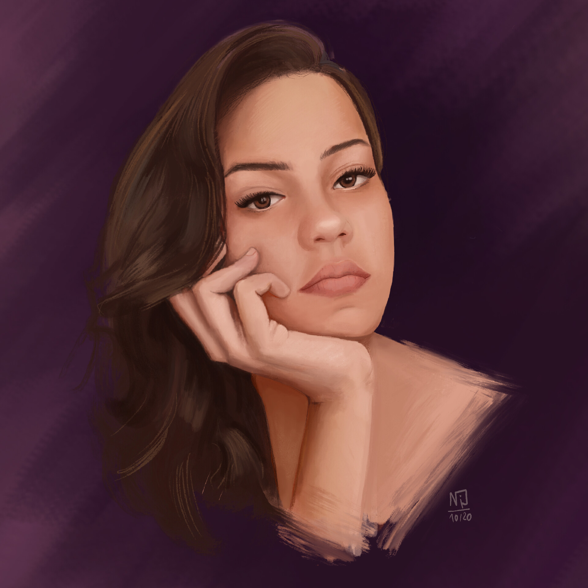 ArtStation - Bored Beauty