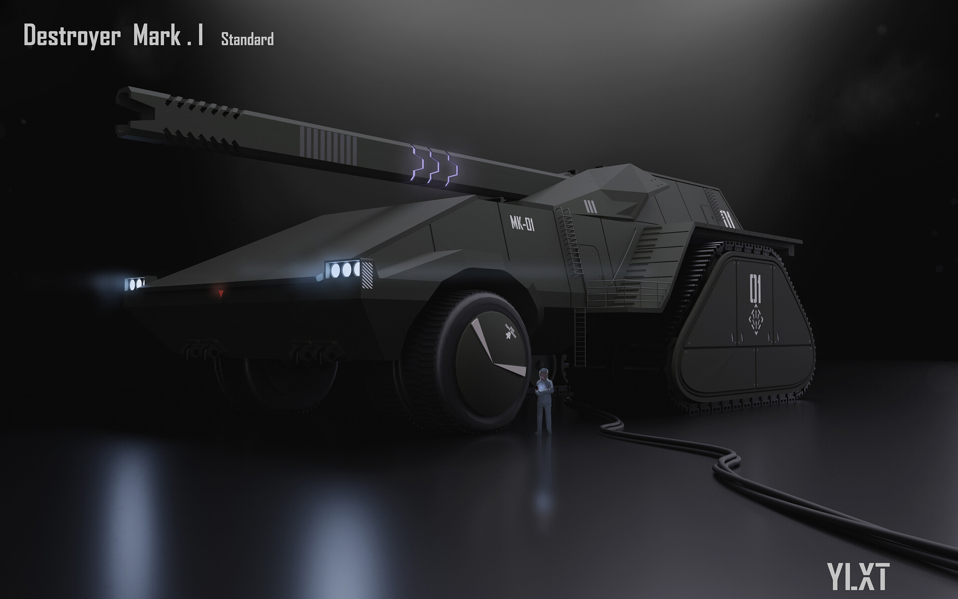 ArtStation - Destroyer Mark.1
