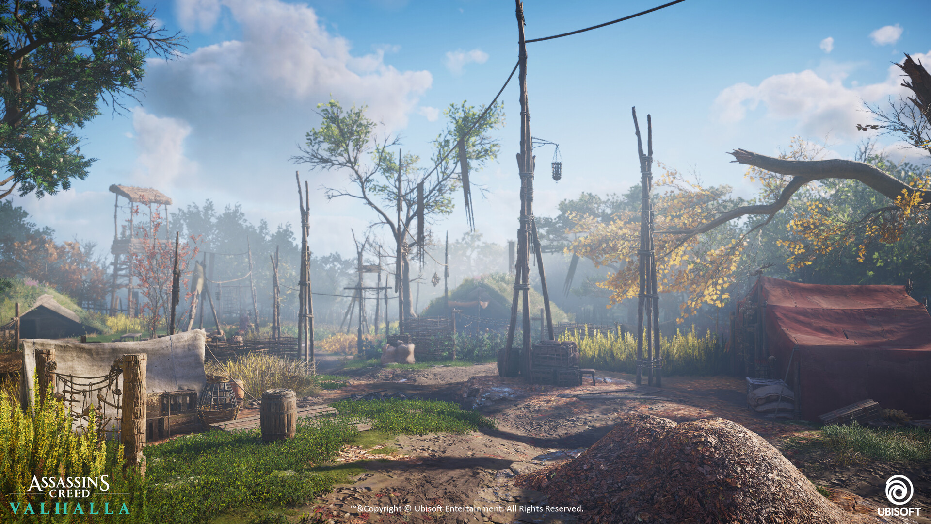 Martin Bonev - Assassin's creed valhalla - Dartmoor Forest Bandit Camp