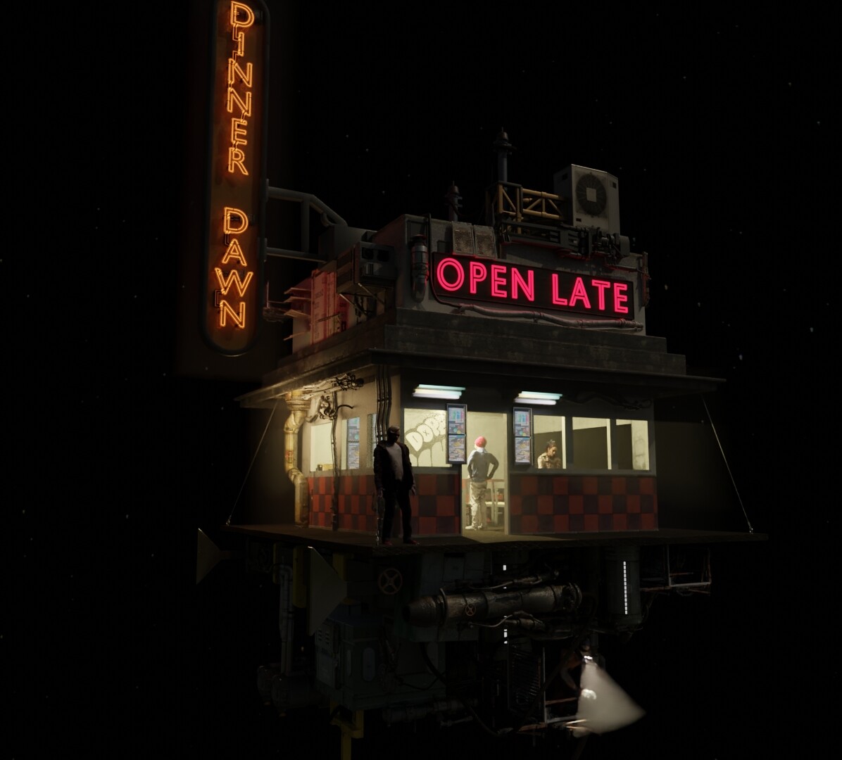 ArtStation - Sci-fi Shop