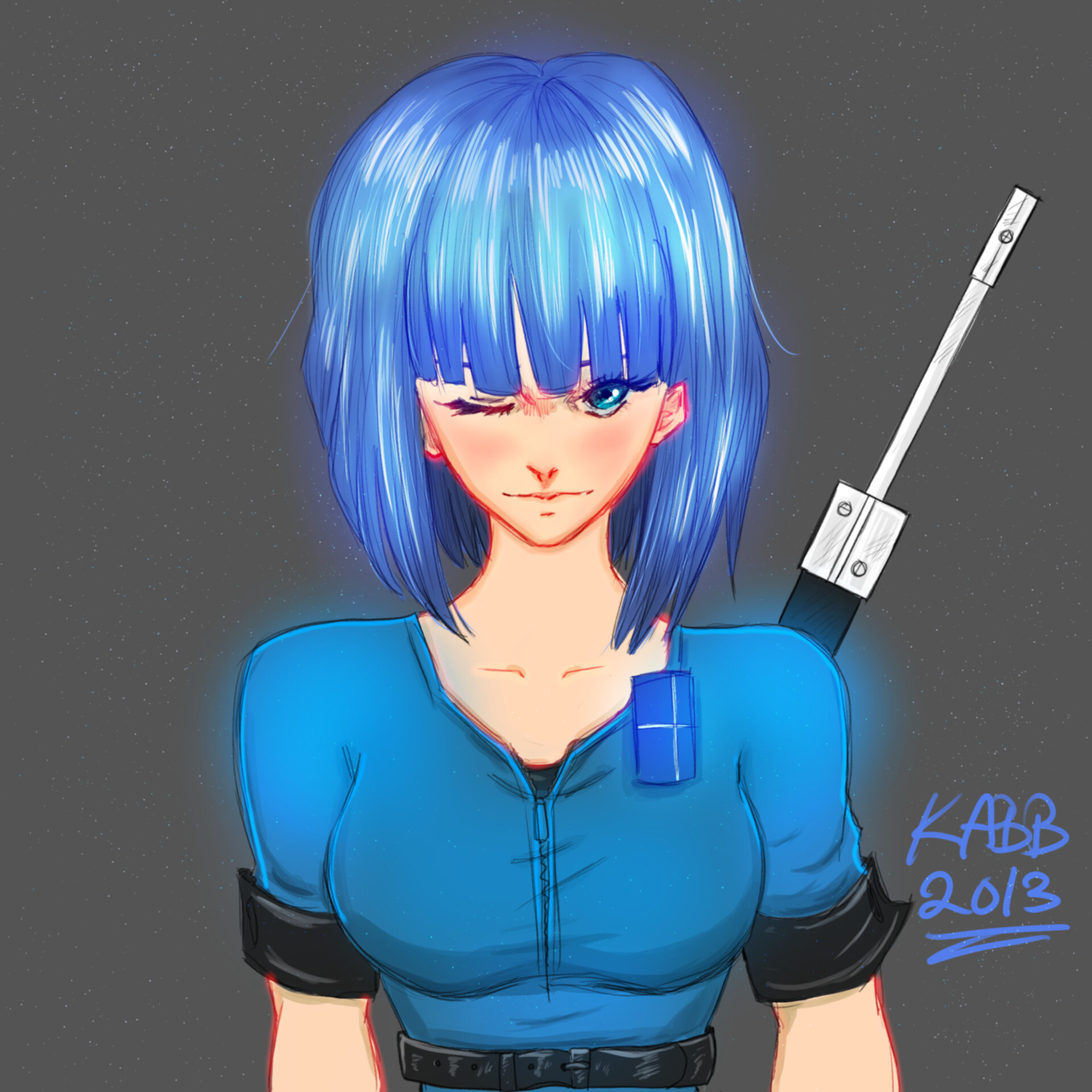 ArtStation - Blue Wink