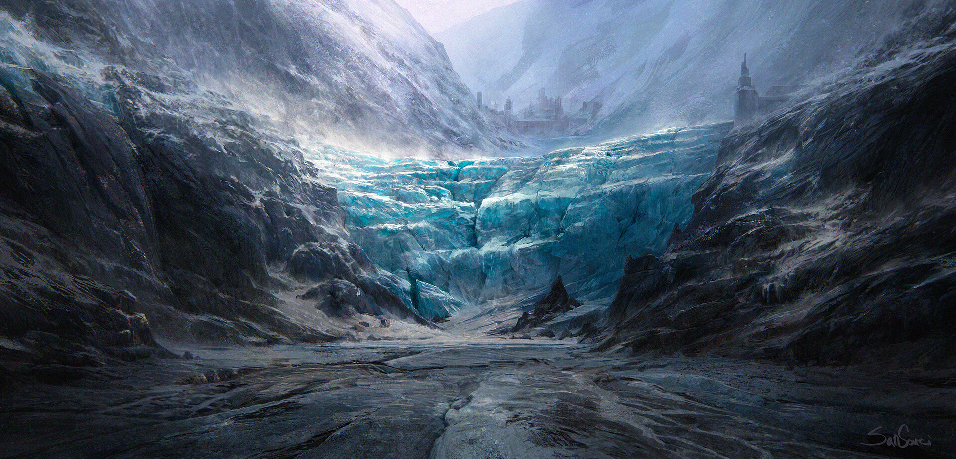 ArtStation - Ice Valley