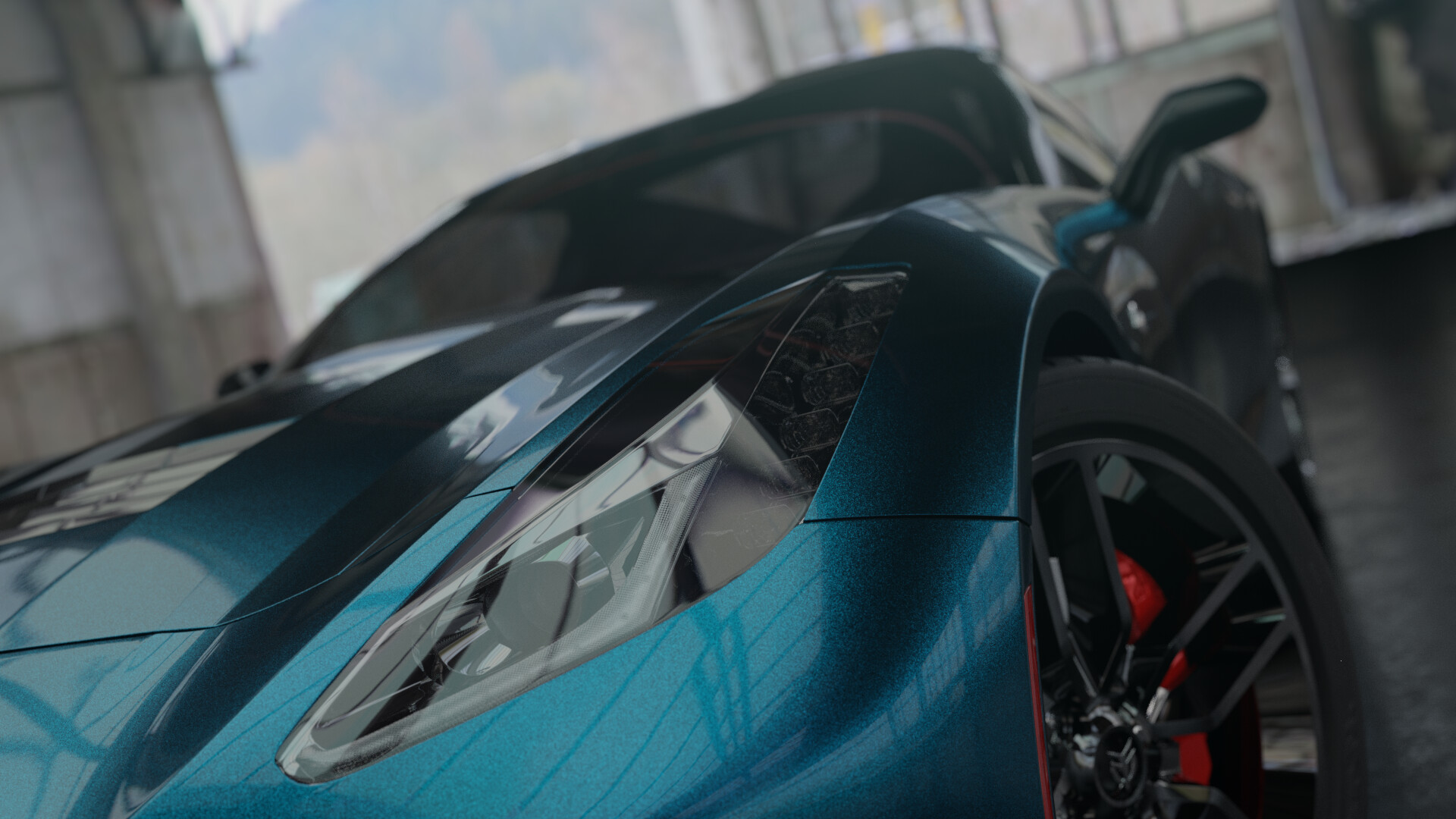 ArtStation - C7 Corvette Stingray